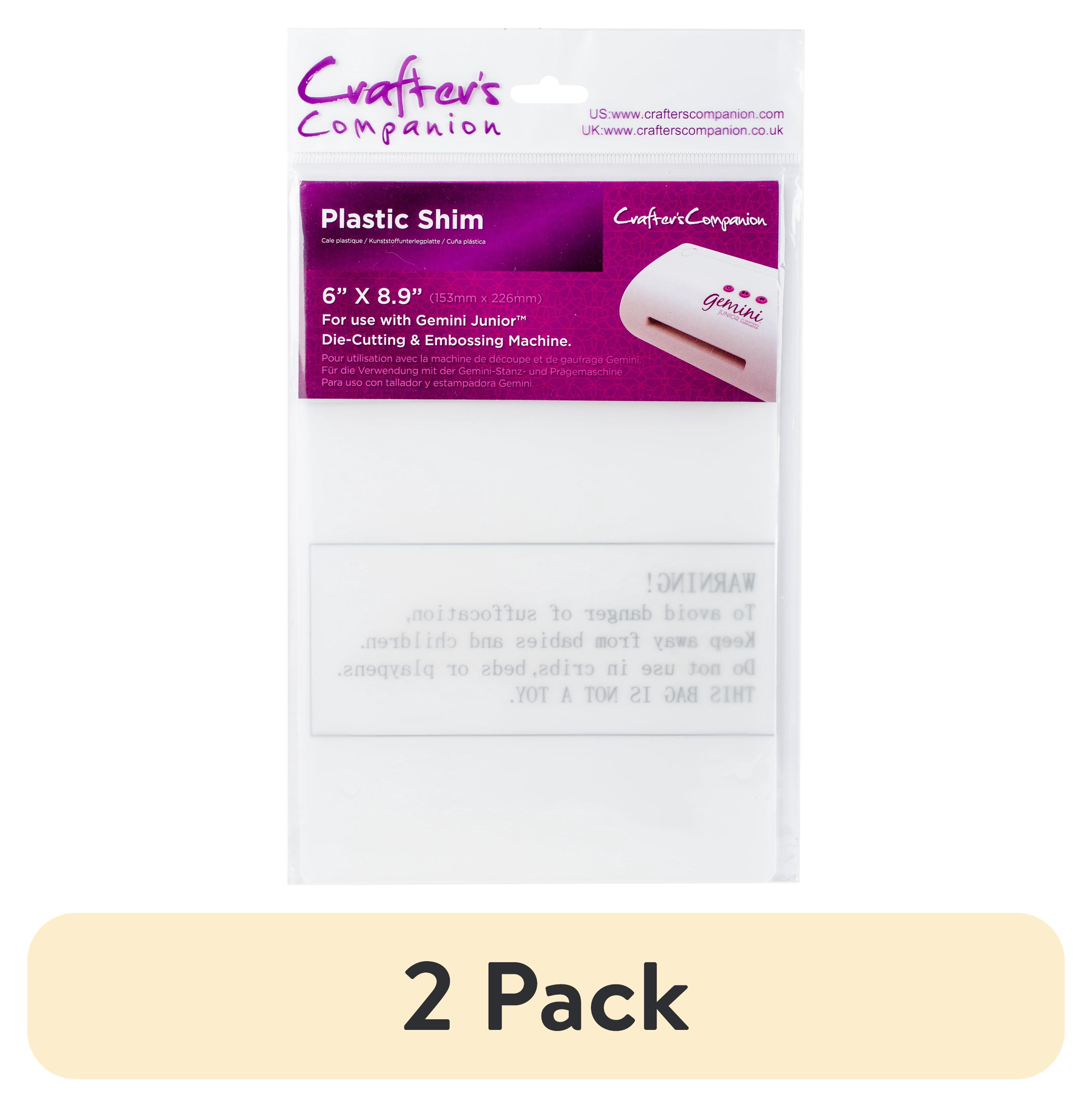 (2 pack) Gemini Jr. Plastic Shim 6"X9"- - Walmart.com