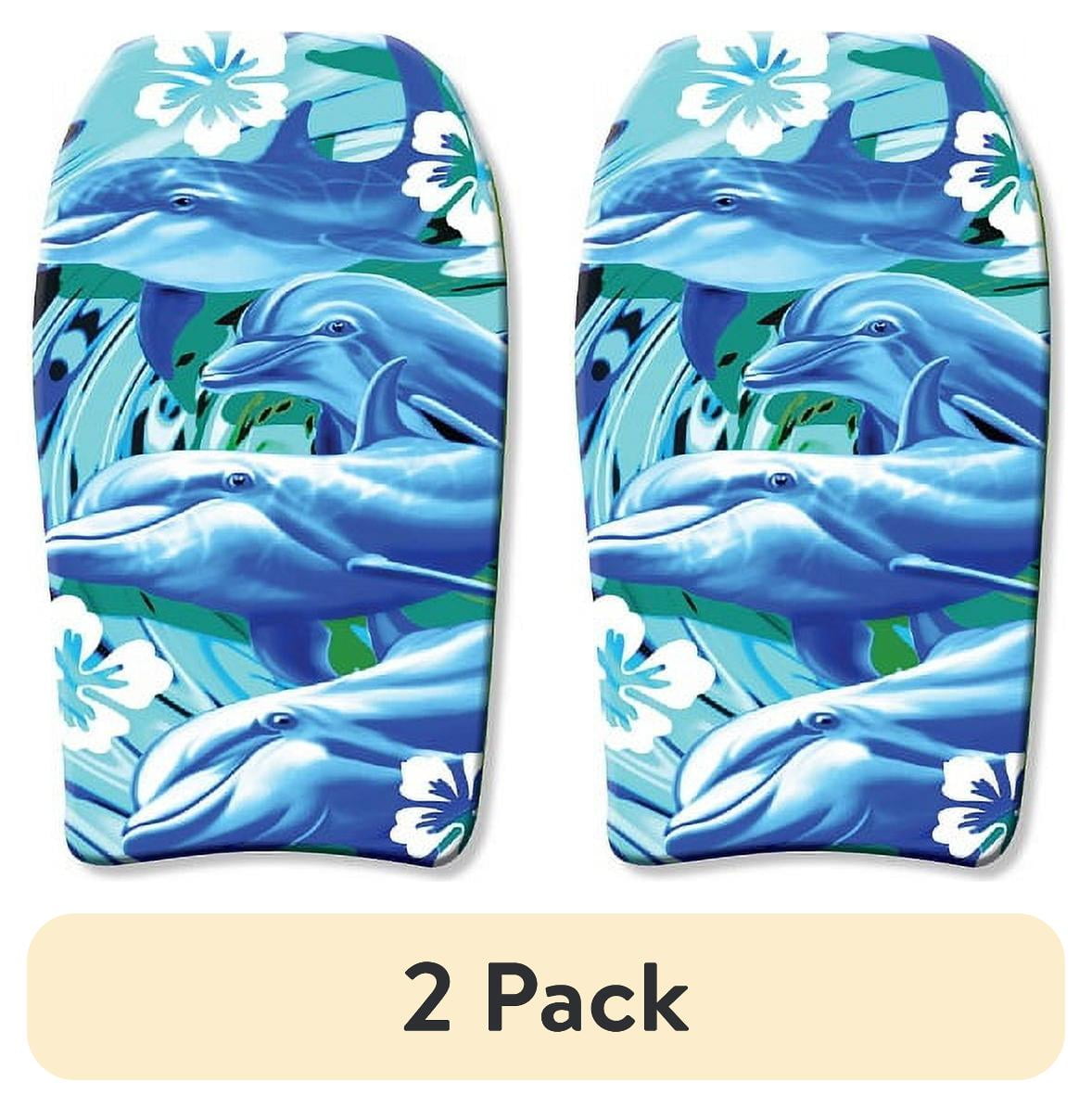 (2 pack) George J. Marshall Dolphin Polycad Bodyboards, Blue - Walmart.com