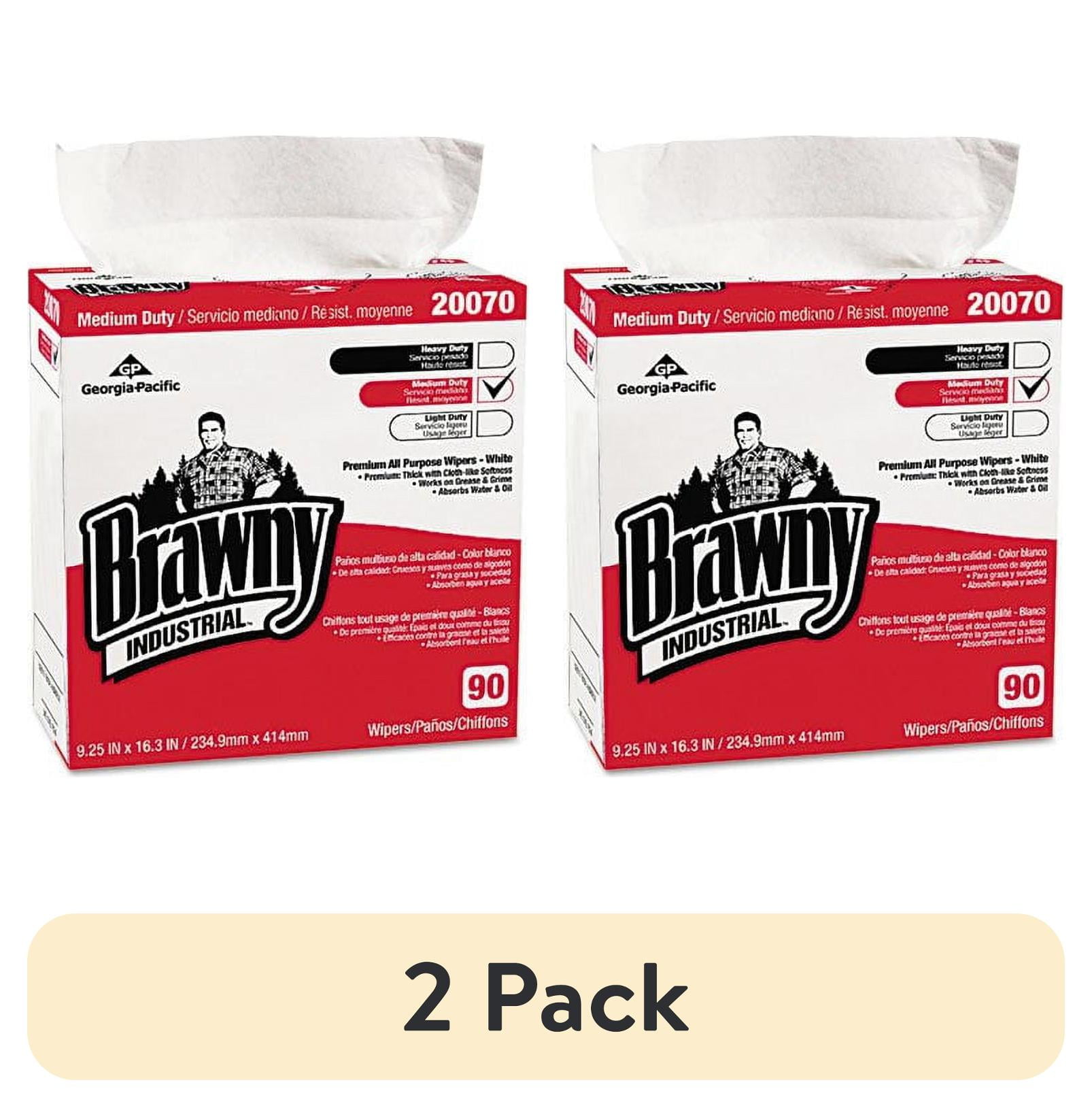 (2 pack) Georgia Pacific Professional Brawny Medium Duty All Purpose ...