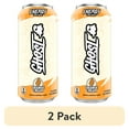(2 pack) GHOST® ENERGY Zero Sugars Energy Drink, Orange Cream, 200mg ...