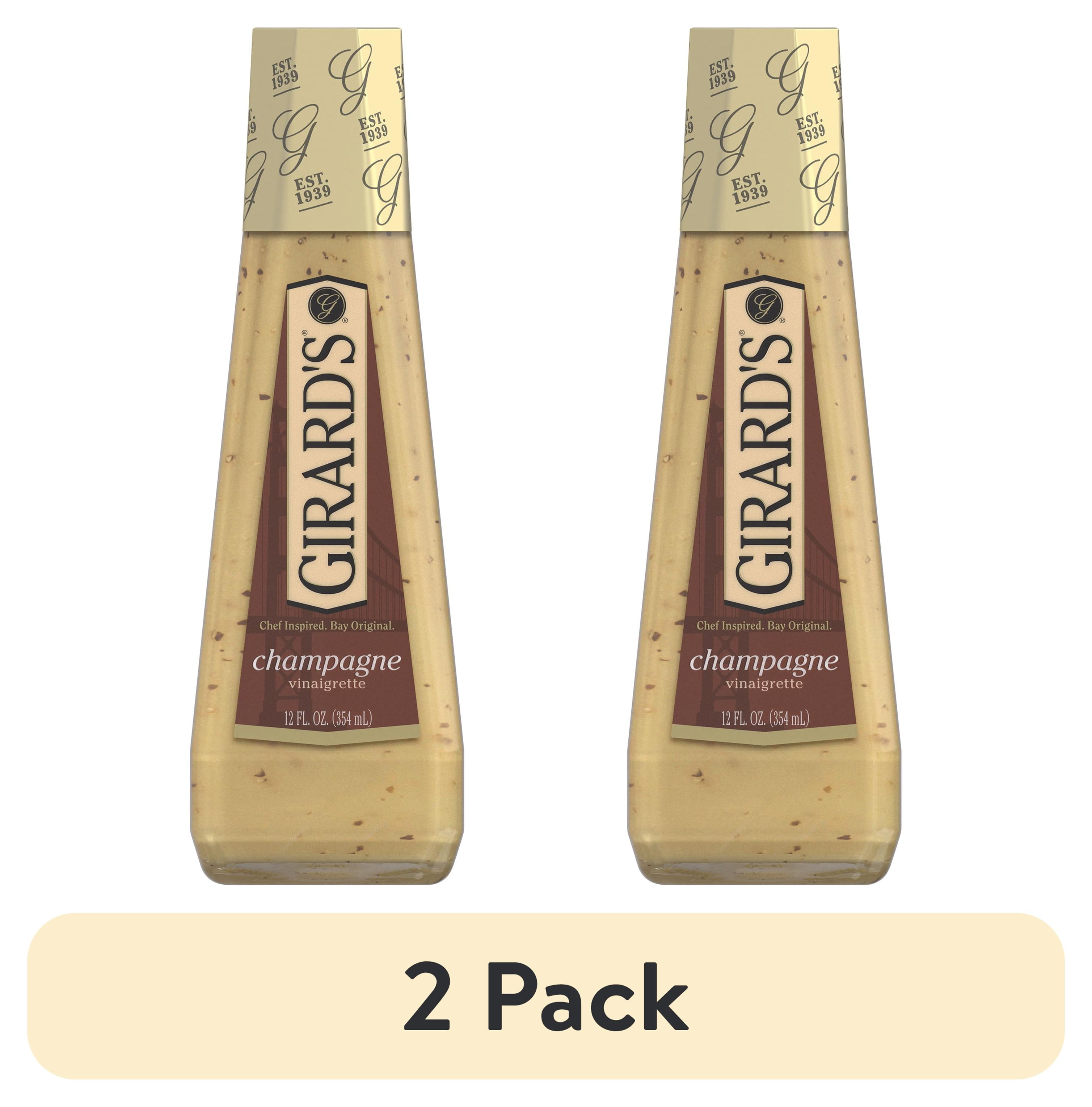 (2 pack) Girard's - Champagne Dressing, 12 fl oz - Walmart.com