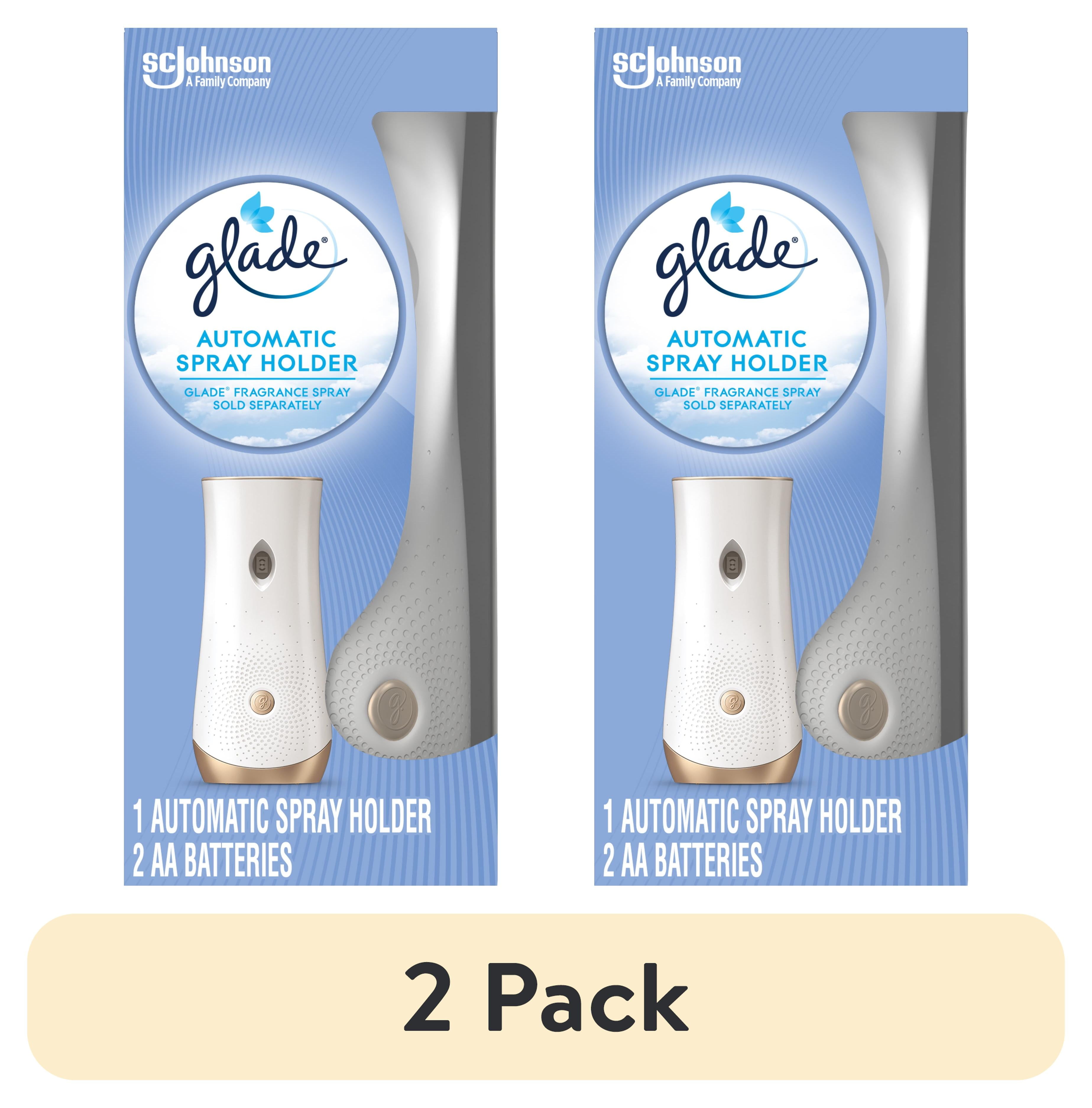 (2 pack) Glade Automatic Spray Holder, Battery-Operated Air Freshener ...