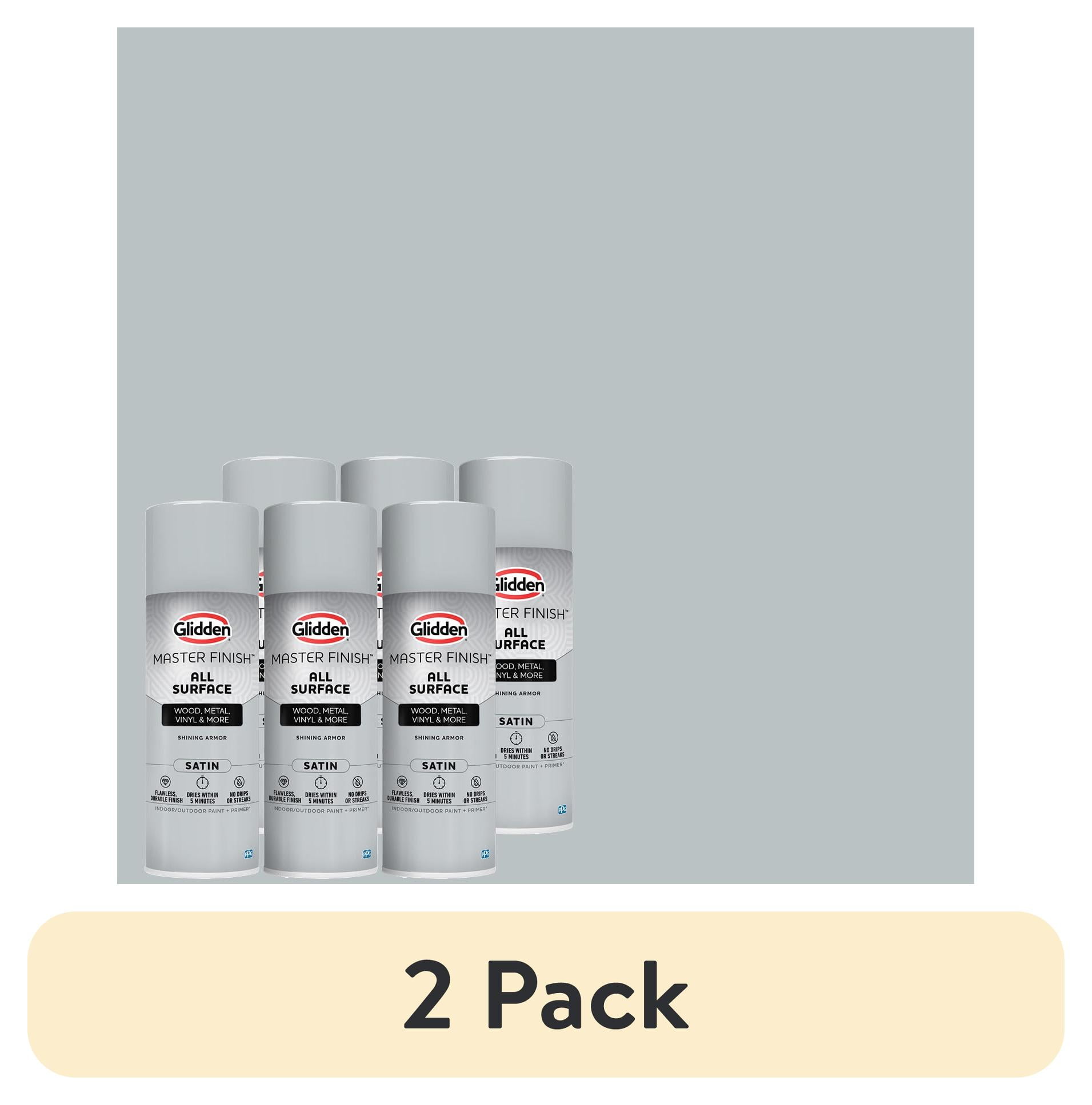 (12 pack) Glidden Master Finish 12 oz. Satin Shining Armor Interior ...