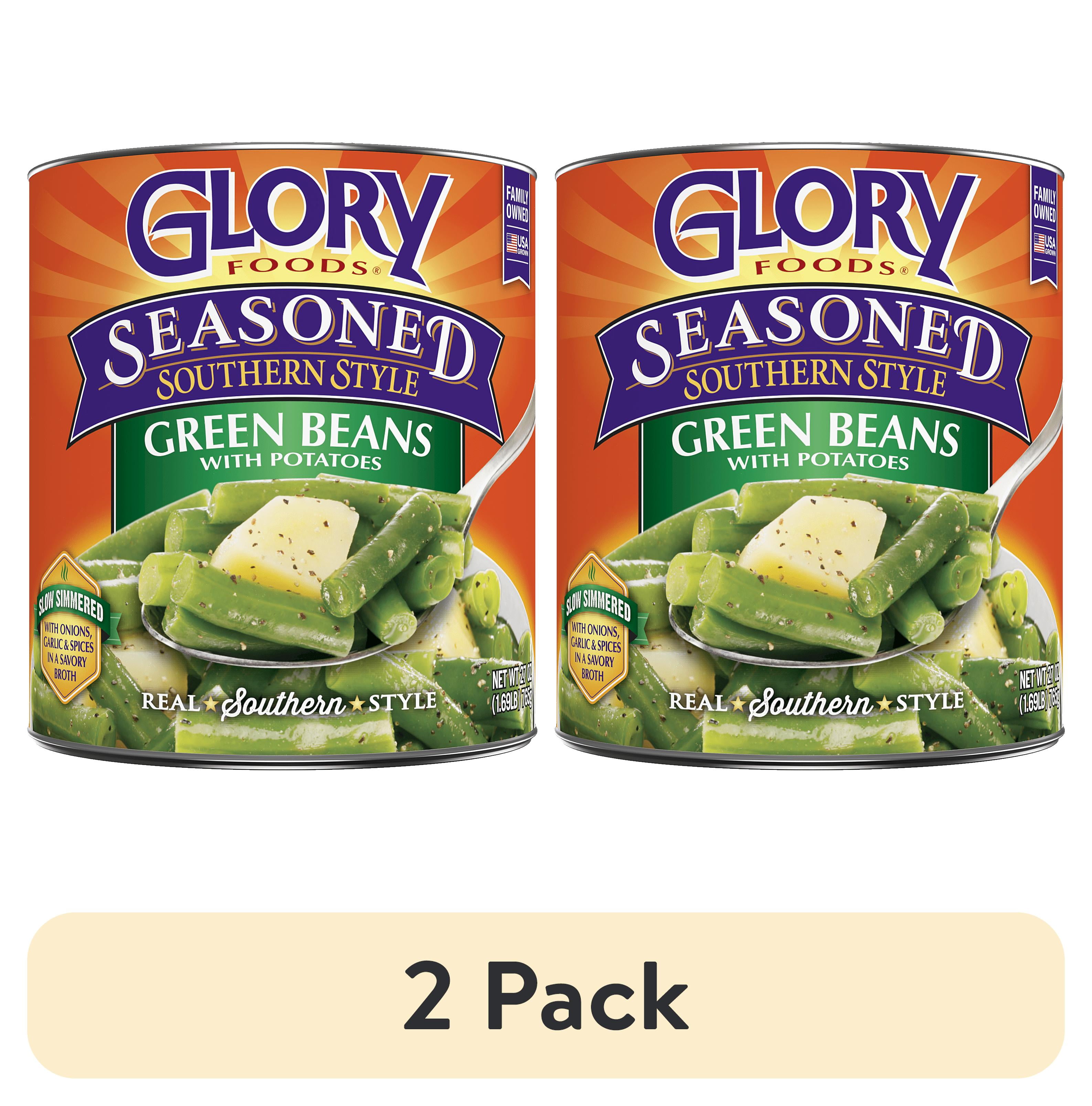 (2 pack) Glory Foods Seasoned Southern Style Green Beans With Potatoes ...