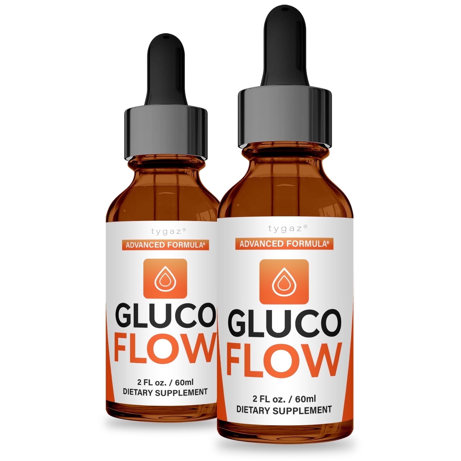 (2 pack) GlucoFlow - Gluco Flow Liquid Supplement - Walmart.com