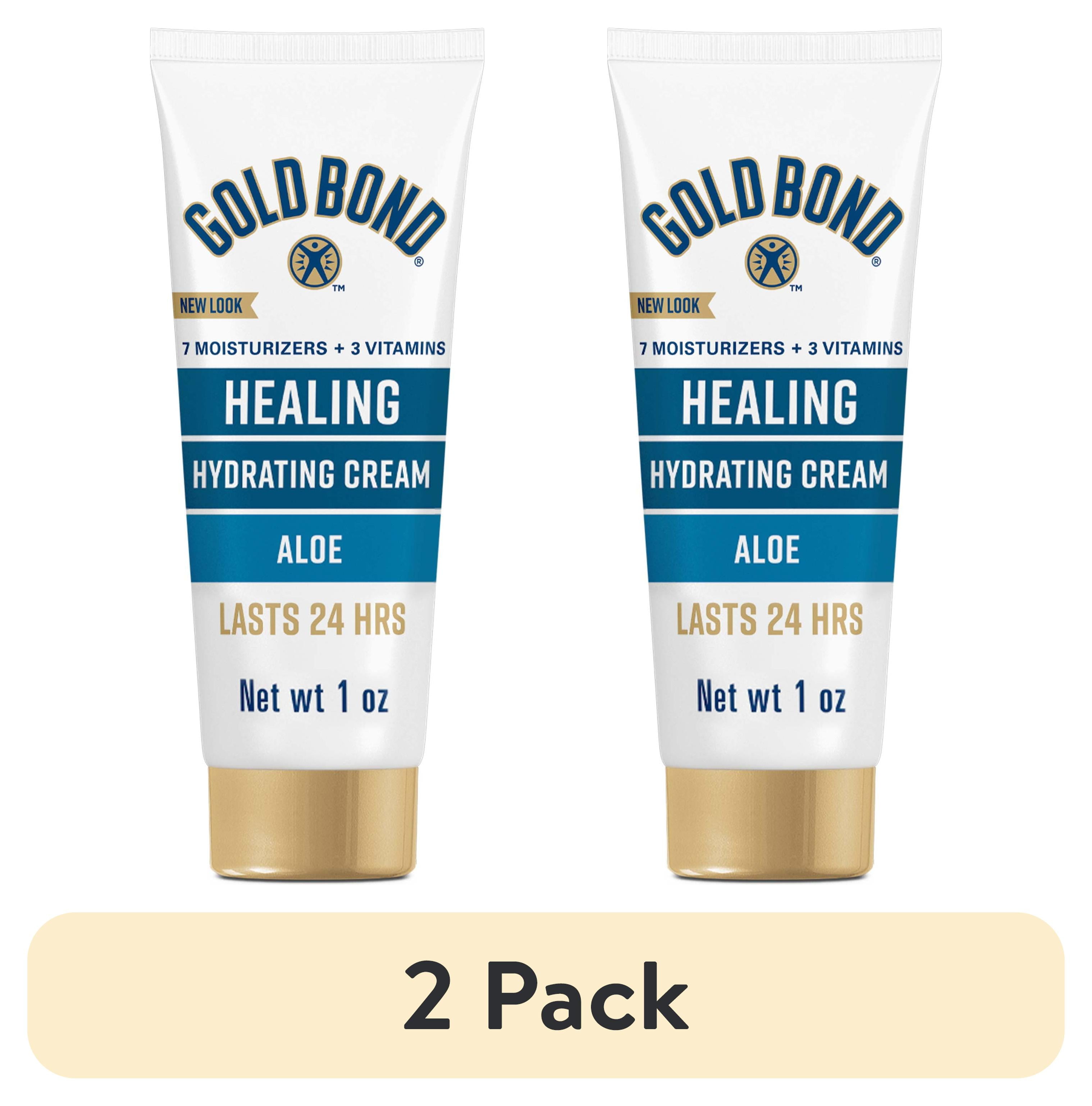 (2 pack) Gold Bond Healing Hydrating Lotion, 1 oz., With Aloe ...