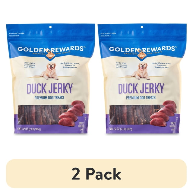 Golden Rewards Duck Jerky - Training treats for supermarkets - Walmart ...