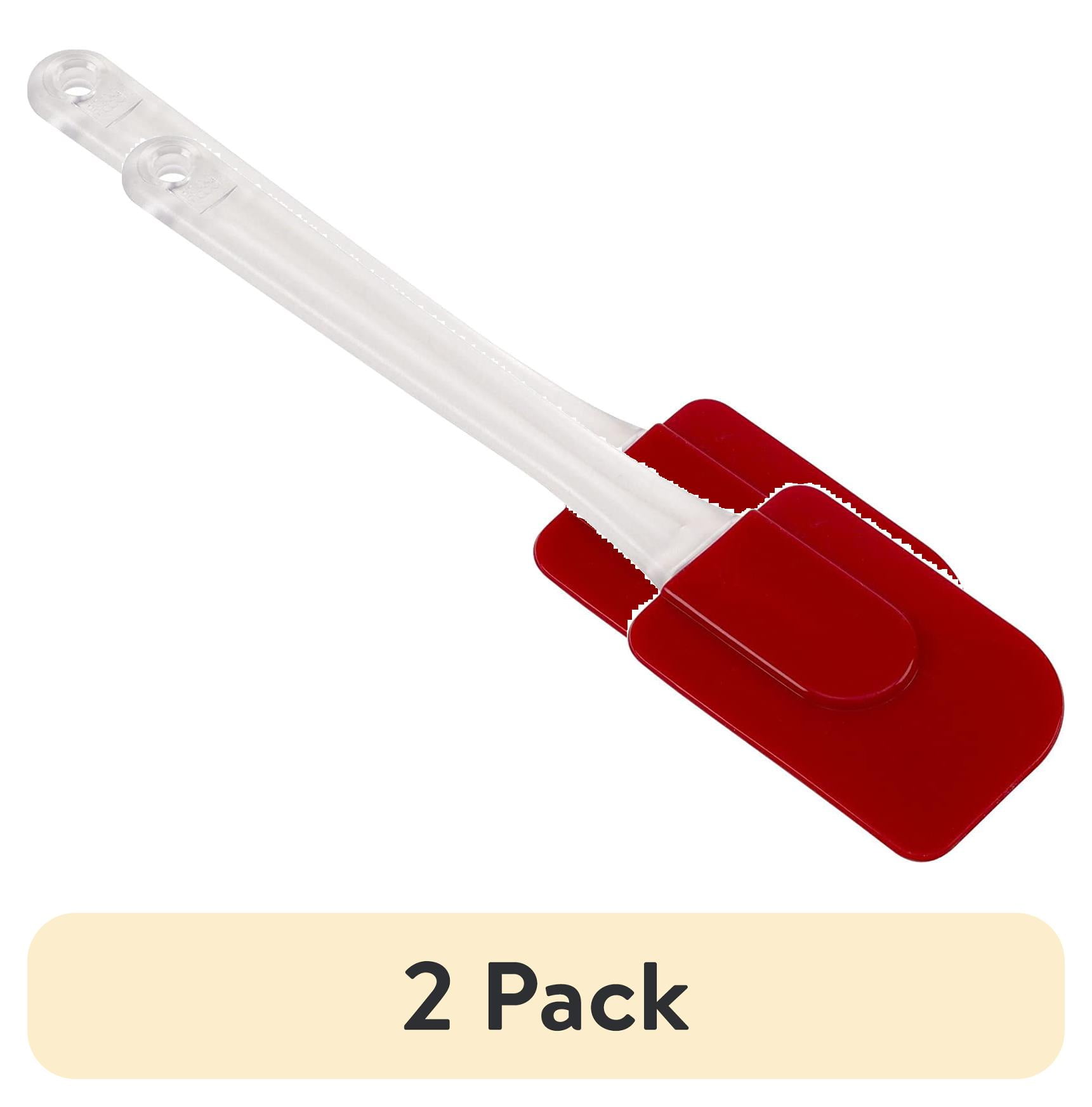 (2 pack) Good Cook Spatula, Clear Handle with Silicone Blade, Pack of 1 ...
