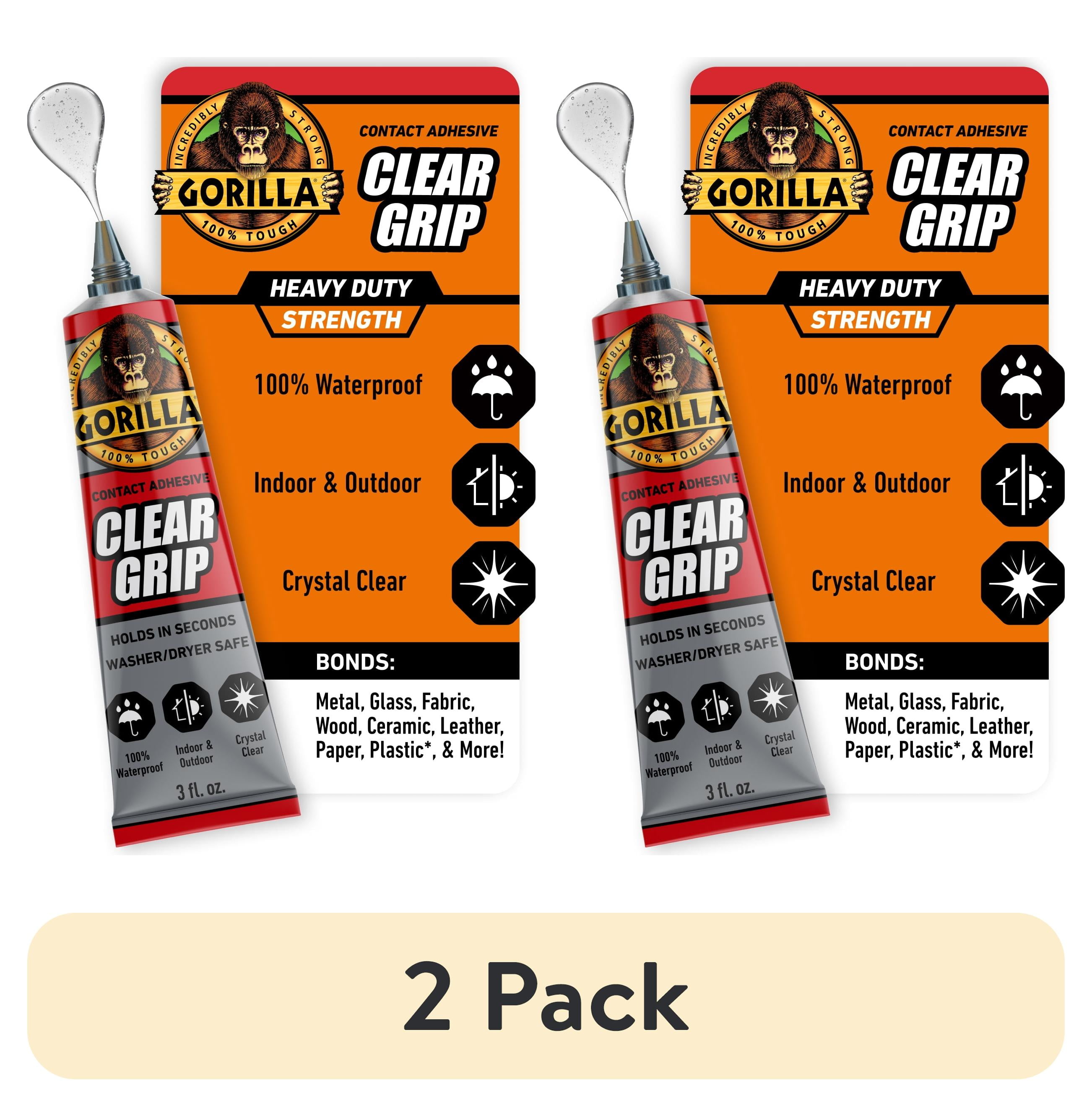 (2 pack) Gorilla Clear Grip Contact Adhesive - Walmart.com