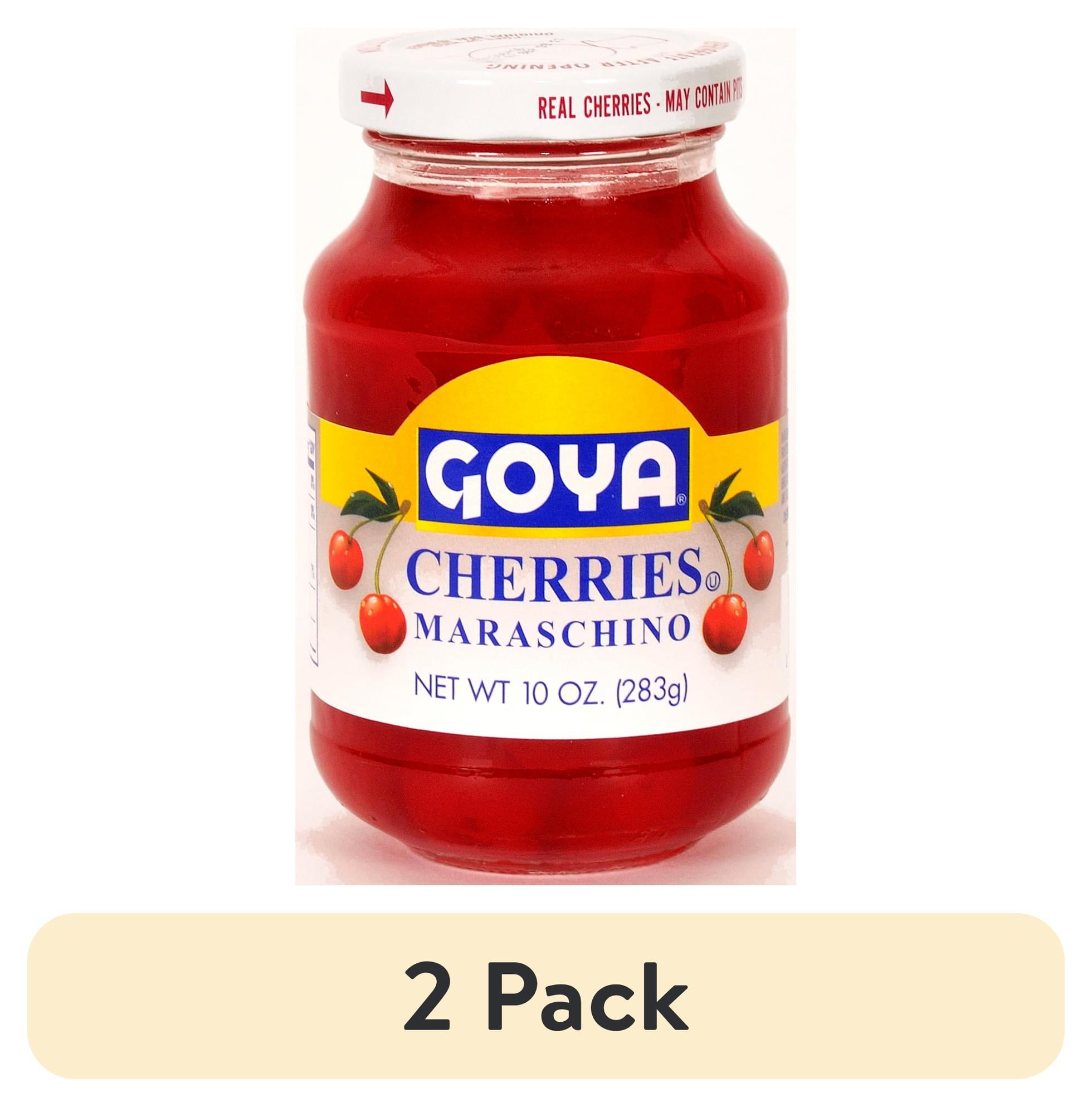 (2 pack) Goya Cherries 10 Oz - Walmart.com