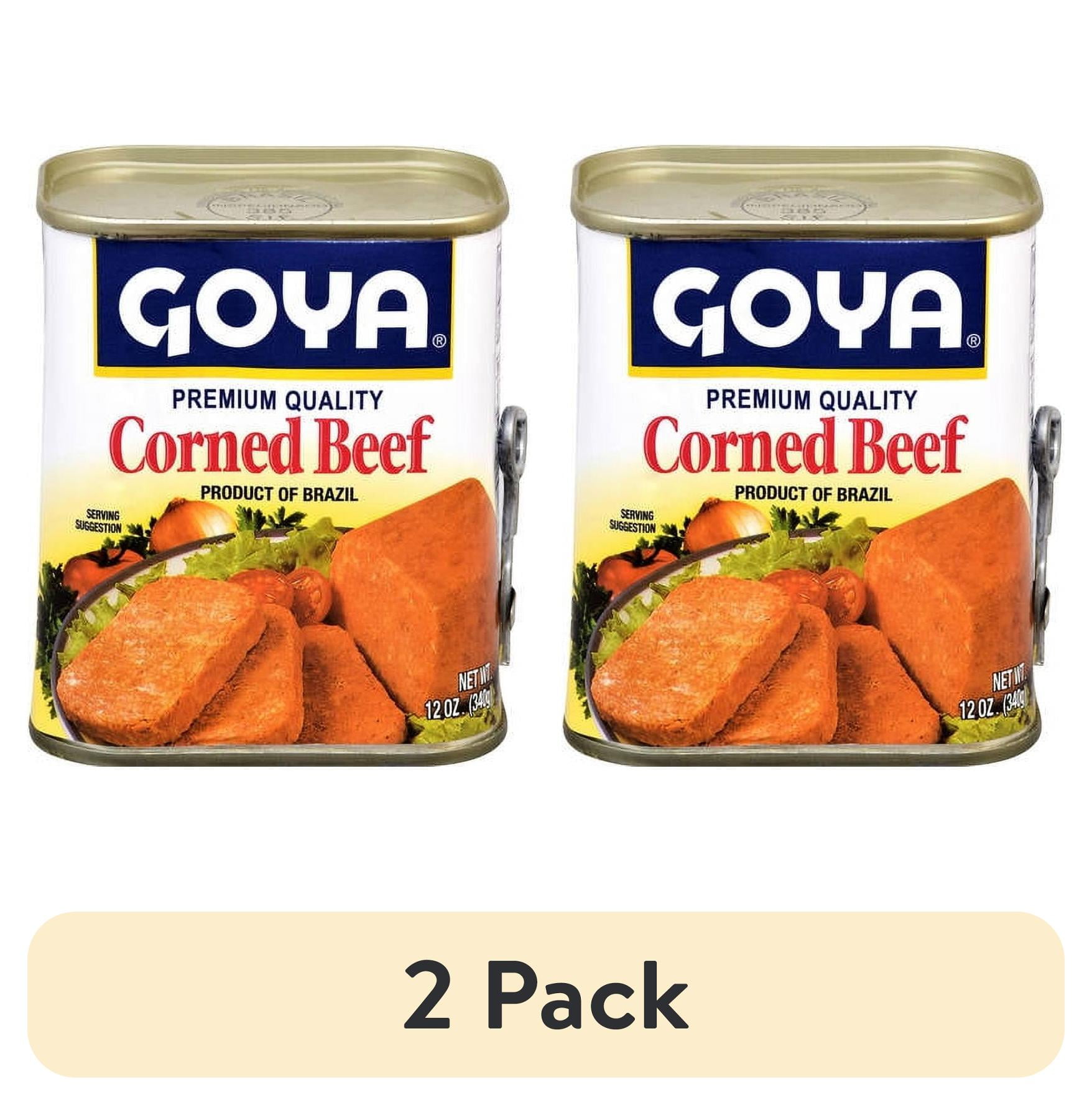(2 pack) Goya Corned Beef, 12 oz - Walmart.com