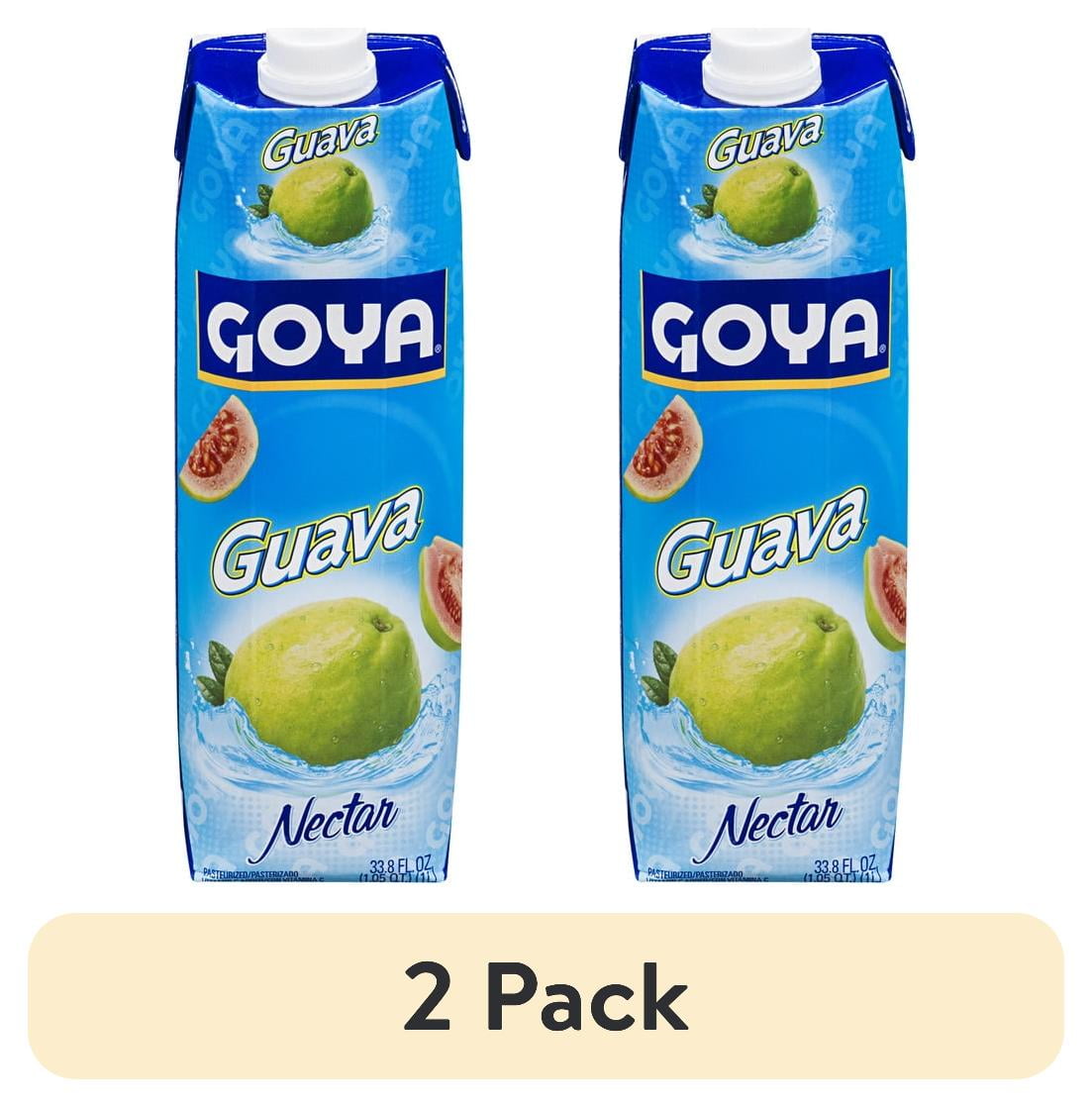 (2 pack) Goya Guava Fruit Nectar, 33.8 Fl Oz - Walmart.com