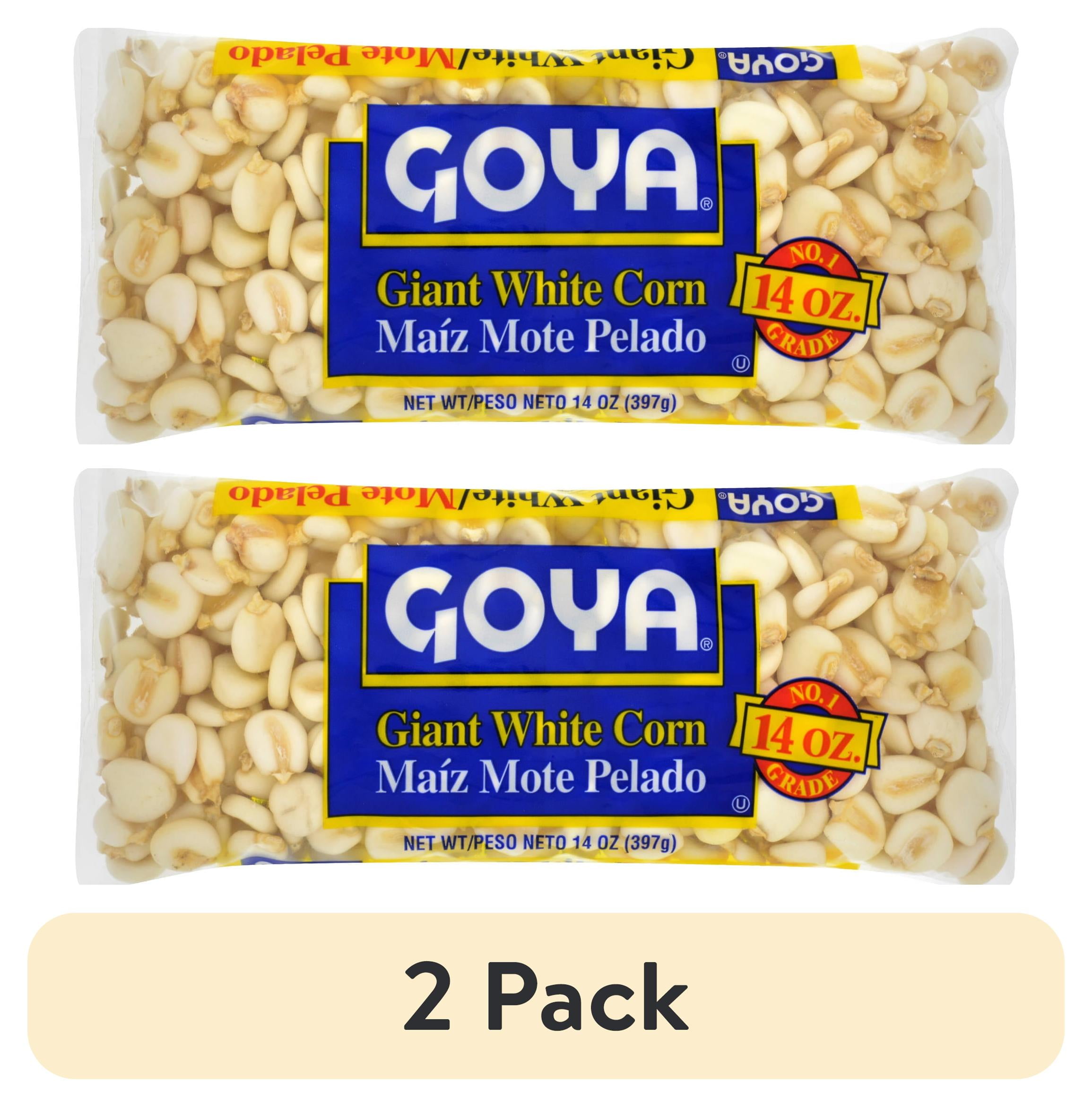 (2 pack) Goya Giant White Corn, 14 oz. - Walmart.com