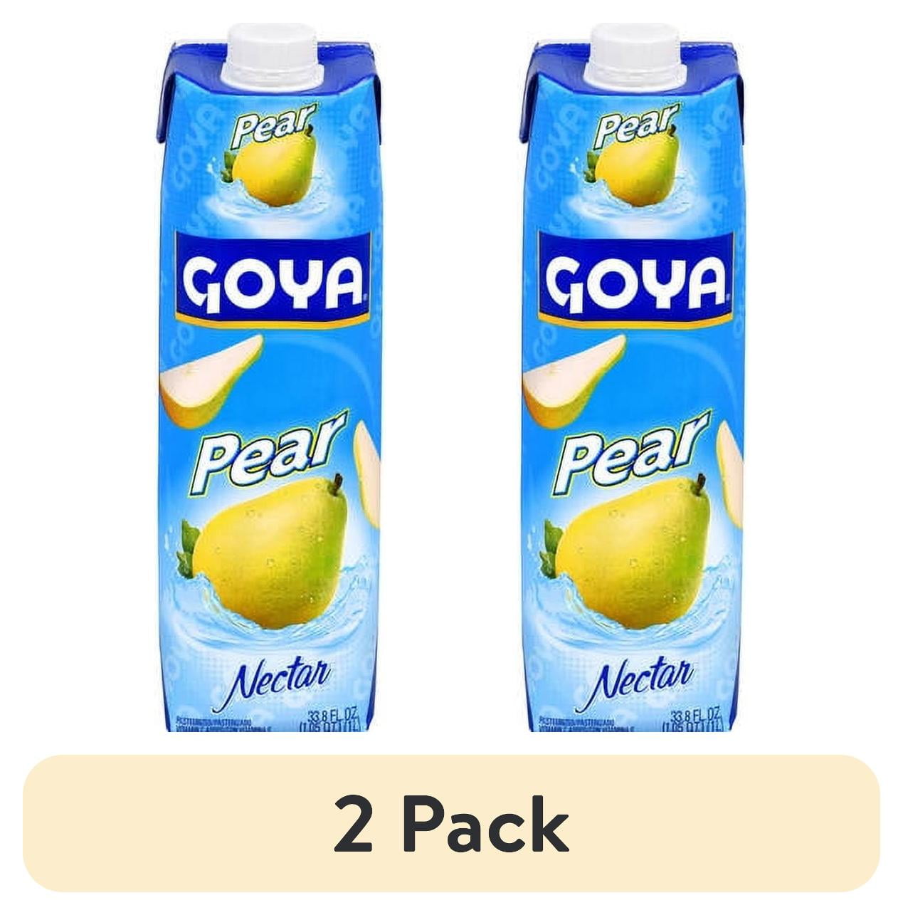 (2 pack) Goya Prisma Pear Nectar, 33.8 oz - Walmart.com