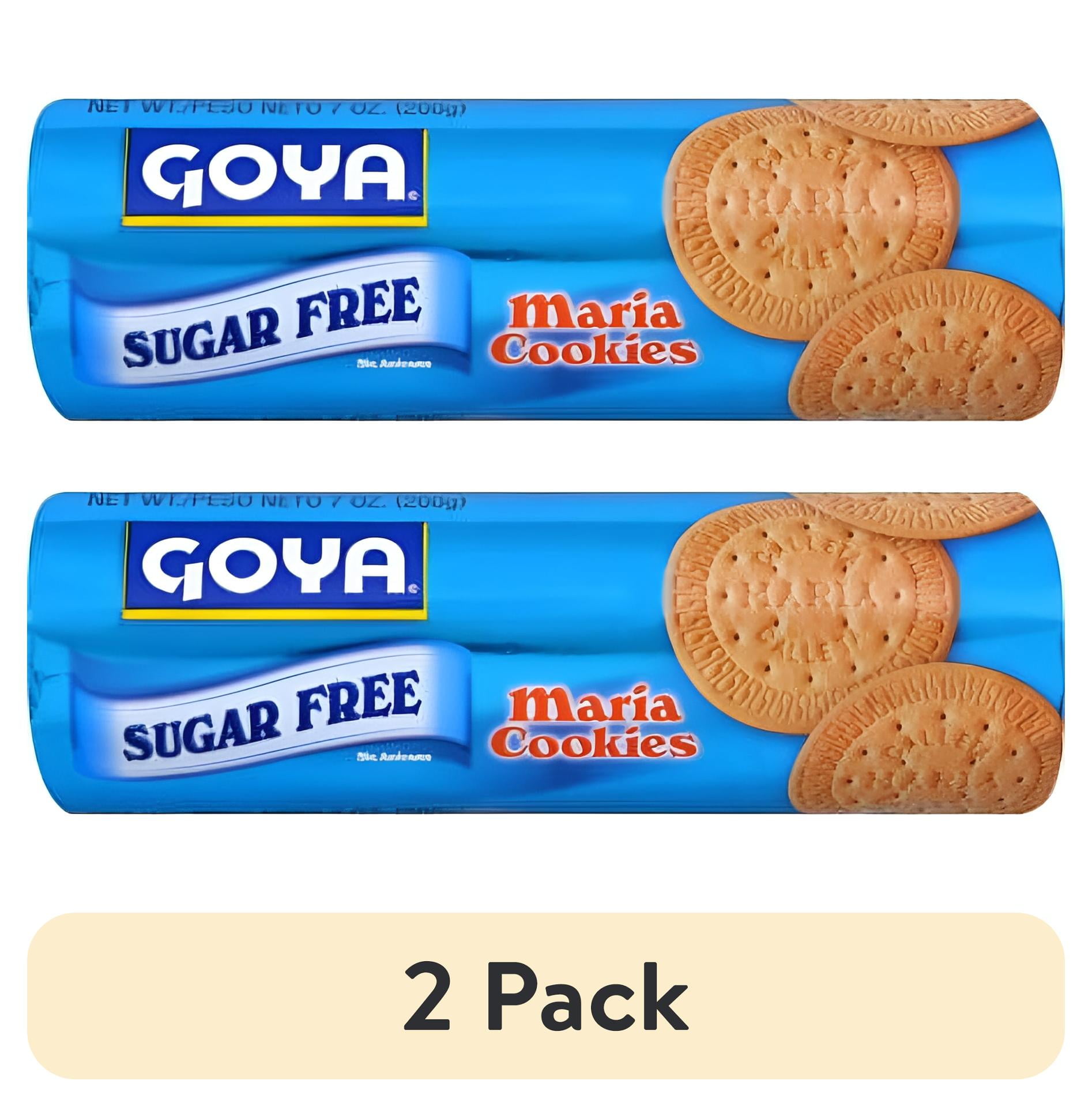 (2 pack) Goya Sugar Free Maria Cookies, 7 oz - Walmart.com