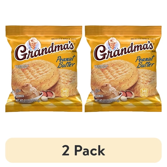 (2 pack) Grandma's Cookies by Grandma's Value Pack 2.5 Ounce | Pack of ...