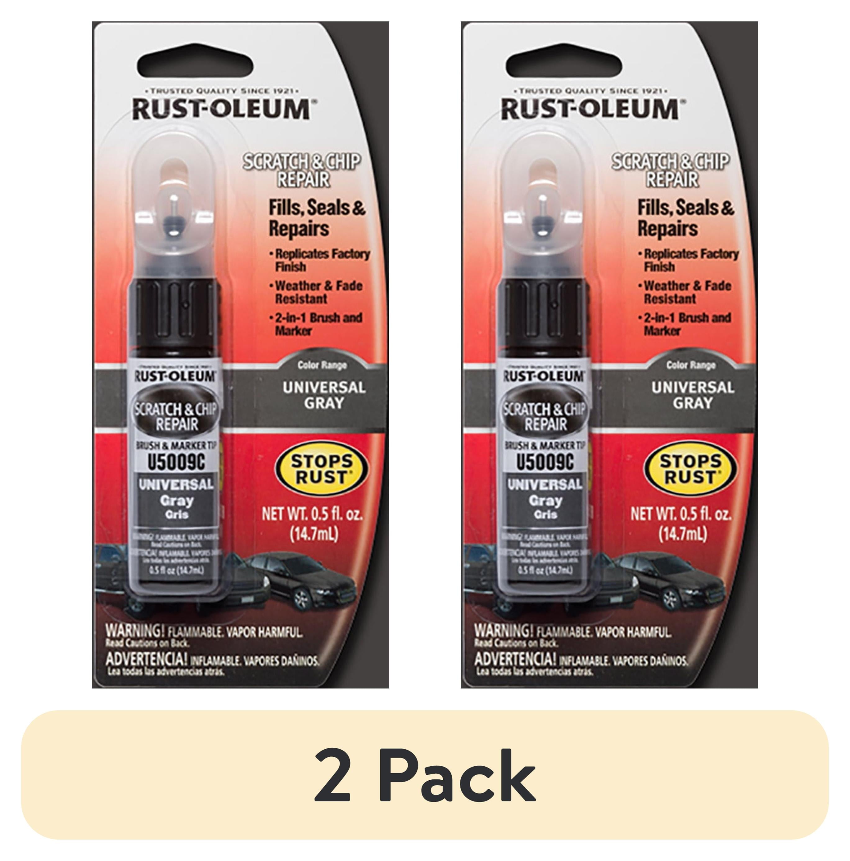 (2 pack) Gray, Rust-Oleum Automotive Scratch & Chip Repair Marker, 0.5 Oz - Walmart.com
