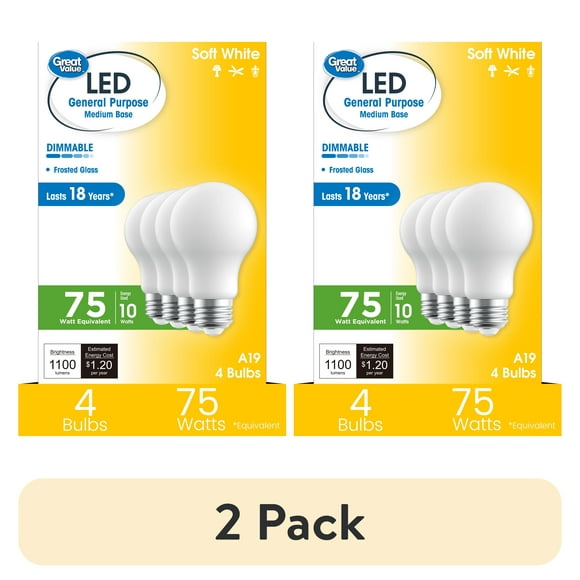 75 Watt LED Bulbs
