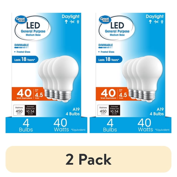 40 Watt Light Bulbs in Light Bulbs by Wattage - Walmart.com