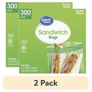 Great Value Self-Standing Lunch Bags, Brown, 100 Count - Walmart.com