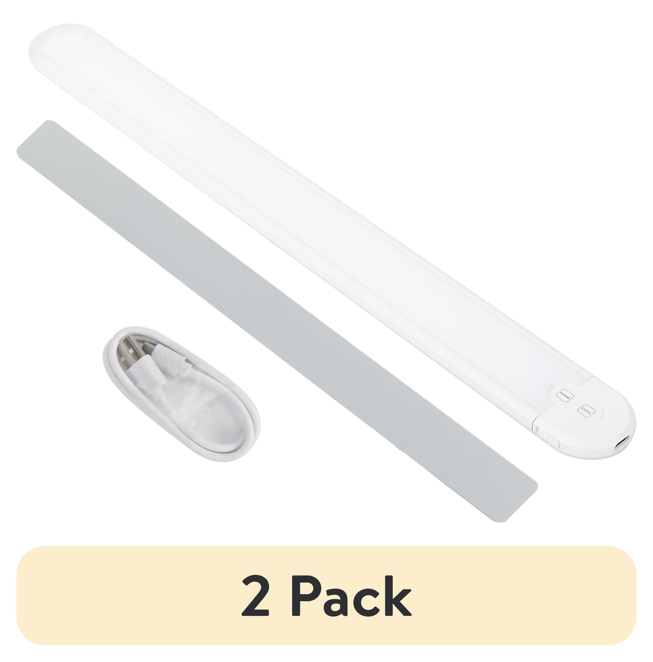 (2 pack) Great Value 16" 50 Lumens 16-inch Rechargeable Touch Activated ...