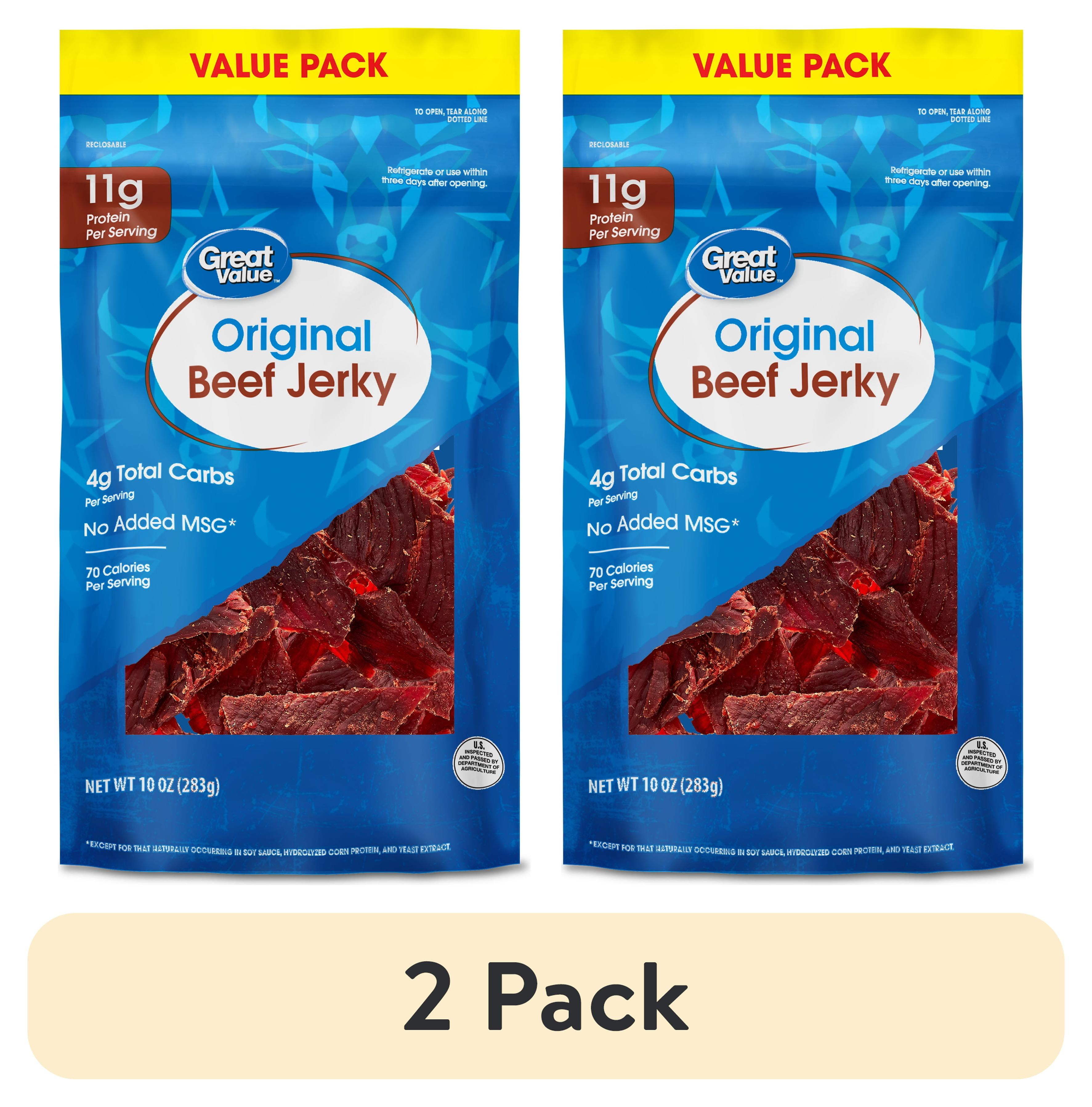 Great Value Beef Jerky Pack for Warehouse Employee Breaks - Walmart ...