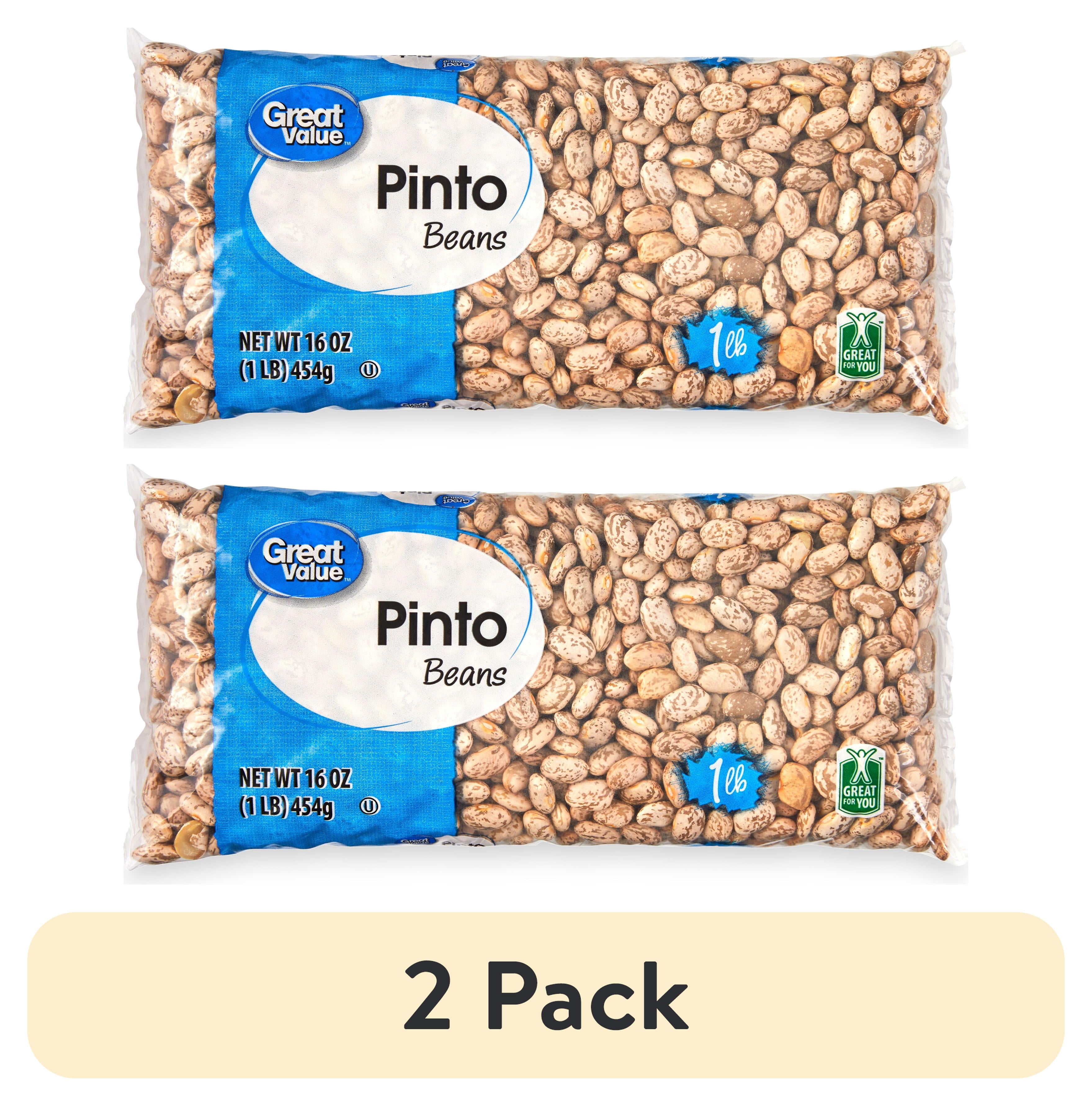 (2 pack) Great Value Kosher Pinto Beans, 16 oz - Walmart Business Supplies
