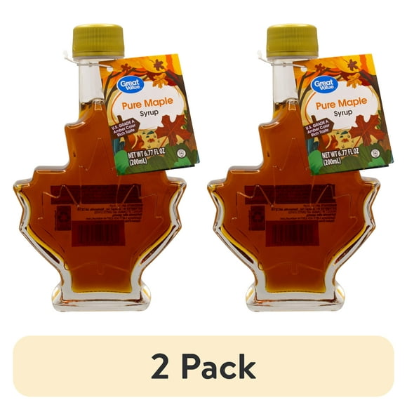 Mini Maple Syrup Bottles