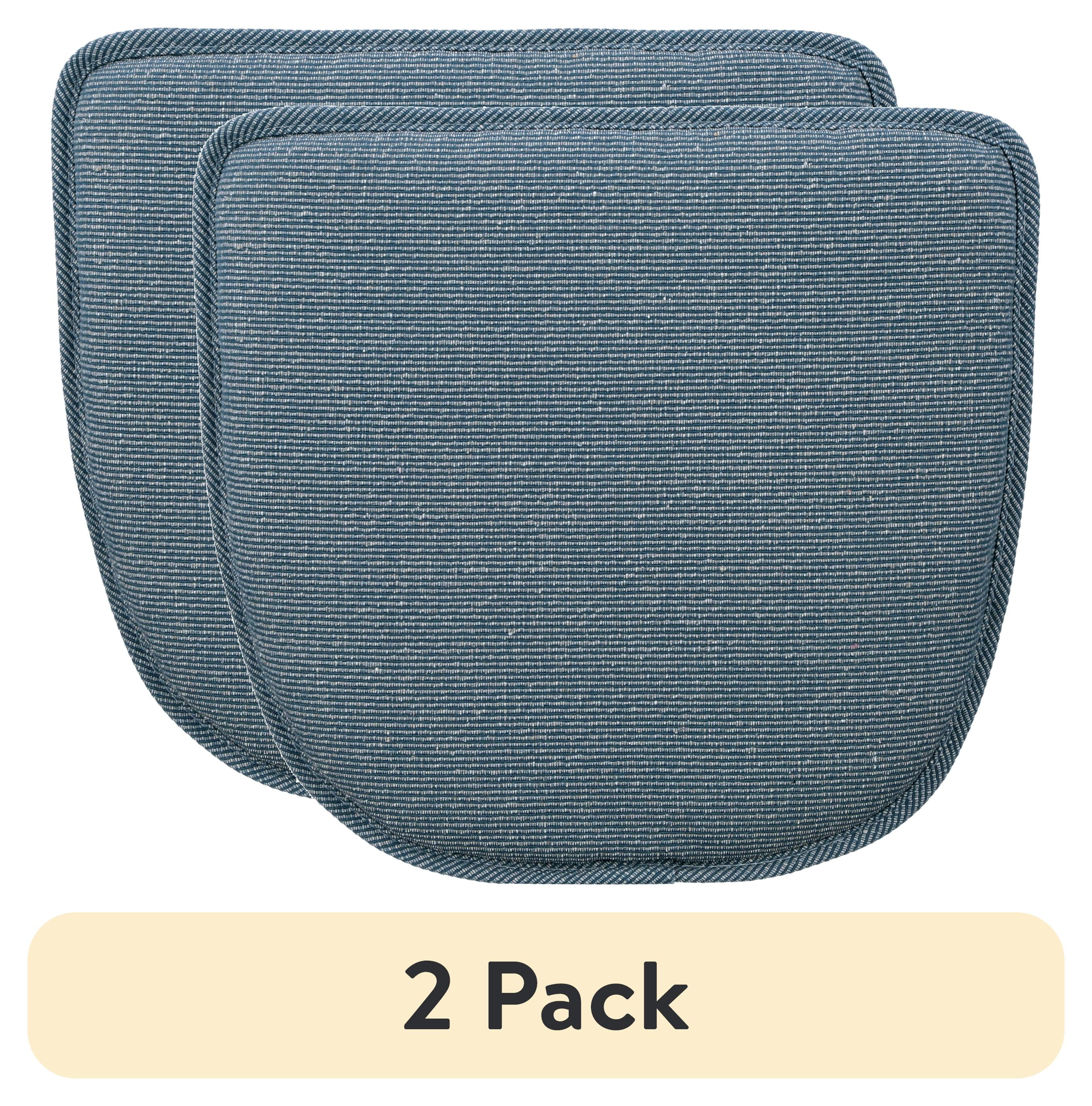 (2 pack) Gripper Non Slip 15" x 16" inches Venus Wedge Chair Cushion ...
