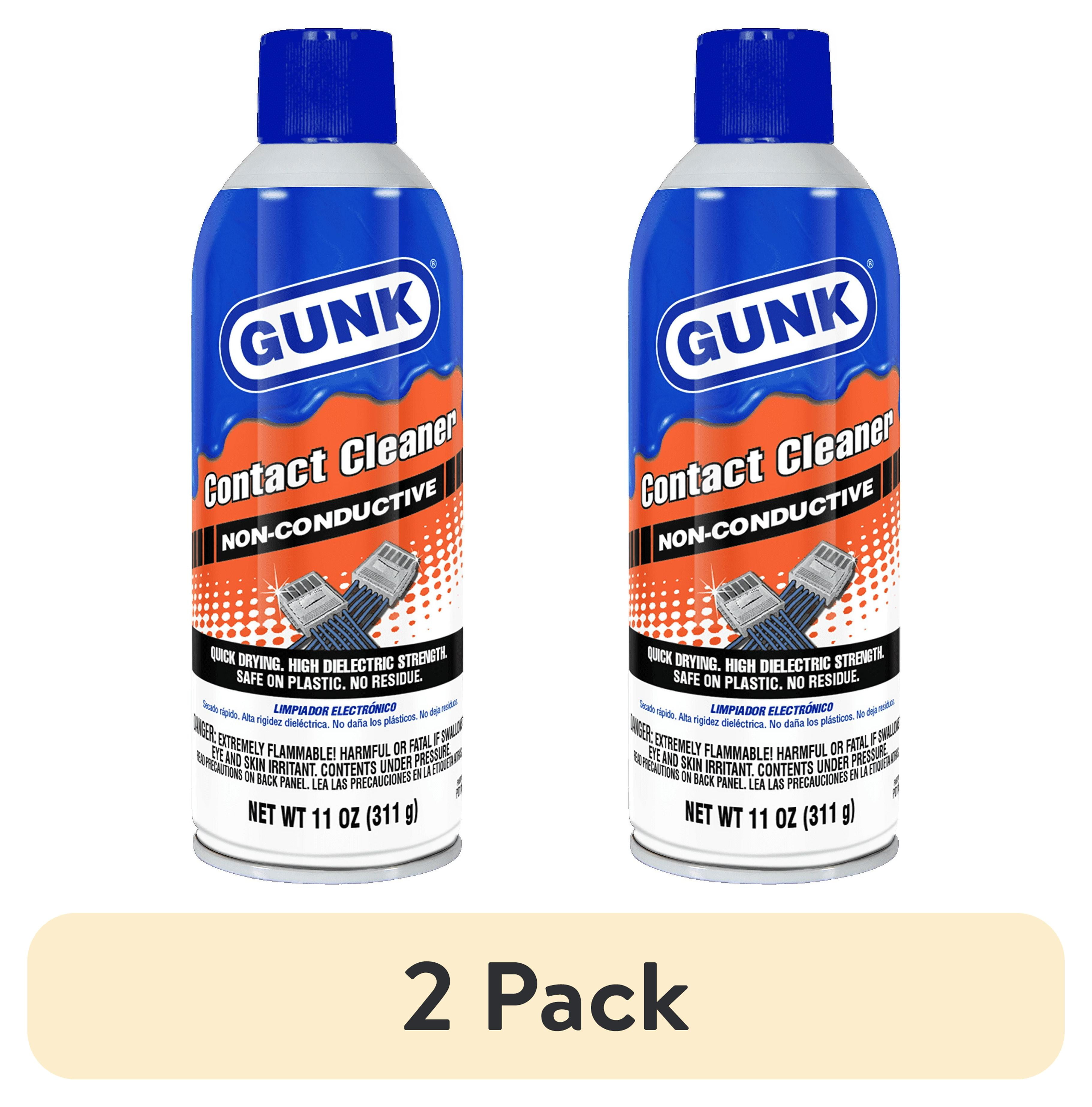 (2 pack) Gunk PD11CC Electronic Cleaner, Penetrant, One Each, 11 oz ...