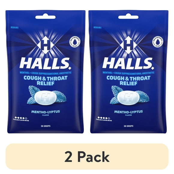 Black Halls Cough Drops