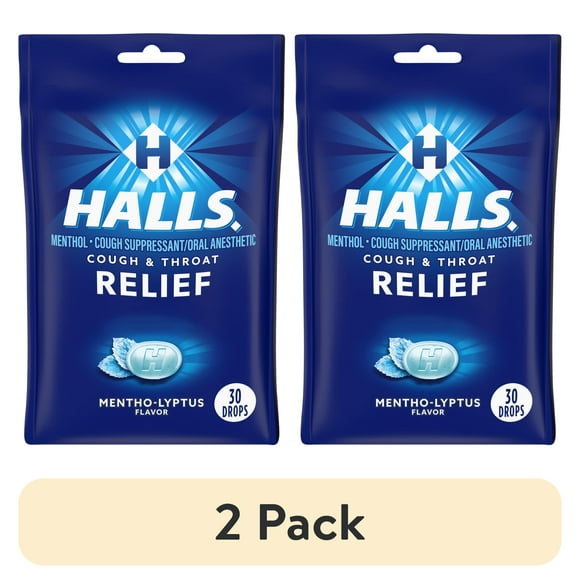 Black Halls Cough Drops