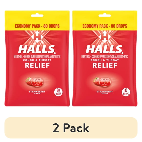 Halls Cough Drops in Cold Cough and Flu - Walmart.com