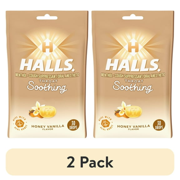 Vicks VapoDrops Cough Drops/Throat Lozenges for Cough and Sore Throat ...