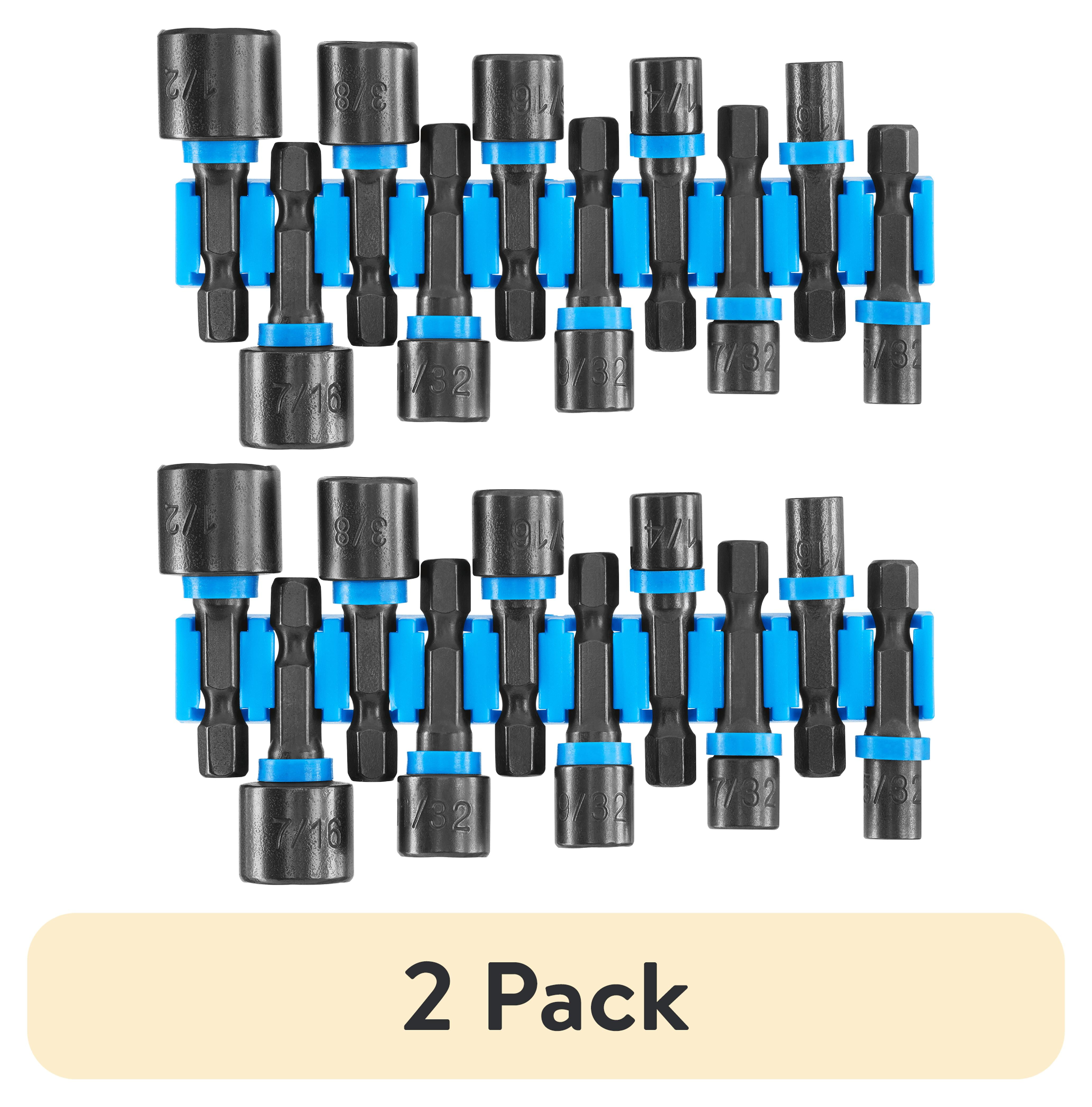 (2 pack) HART 10-Piece Assorted Nut Driver Set - Walmart.com