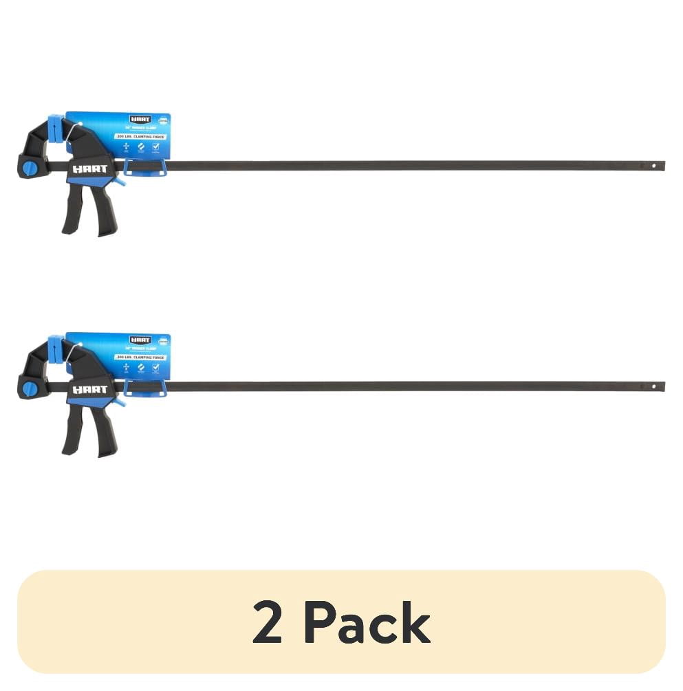 (2 pack) HART 36-inch Trigger Clamp with 300 lbs. Clamping Force ...