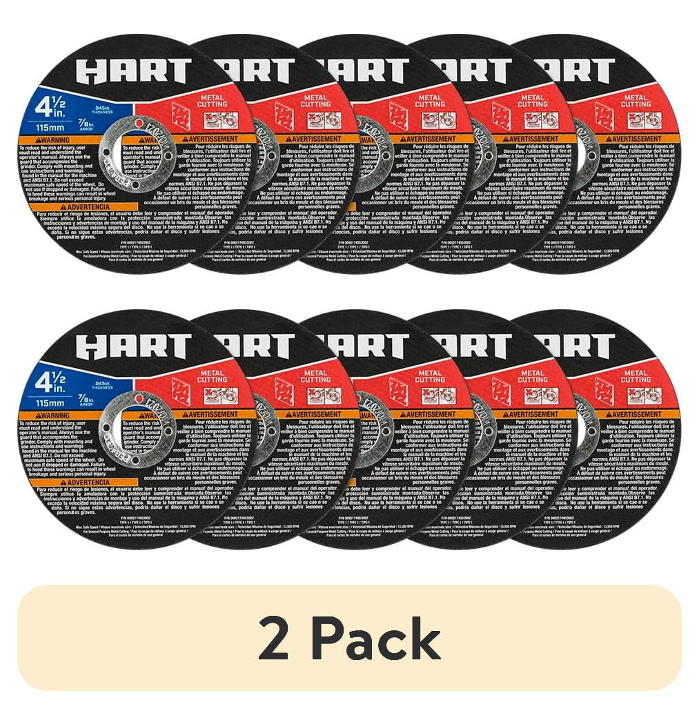 (2 pack) HART 5-Piece Metal Cutting Wheel Set - Walmart.com