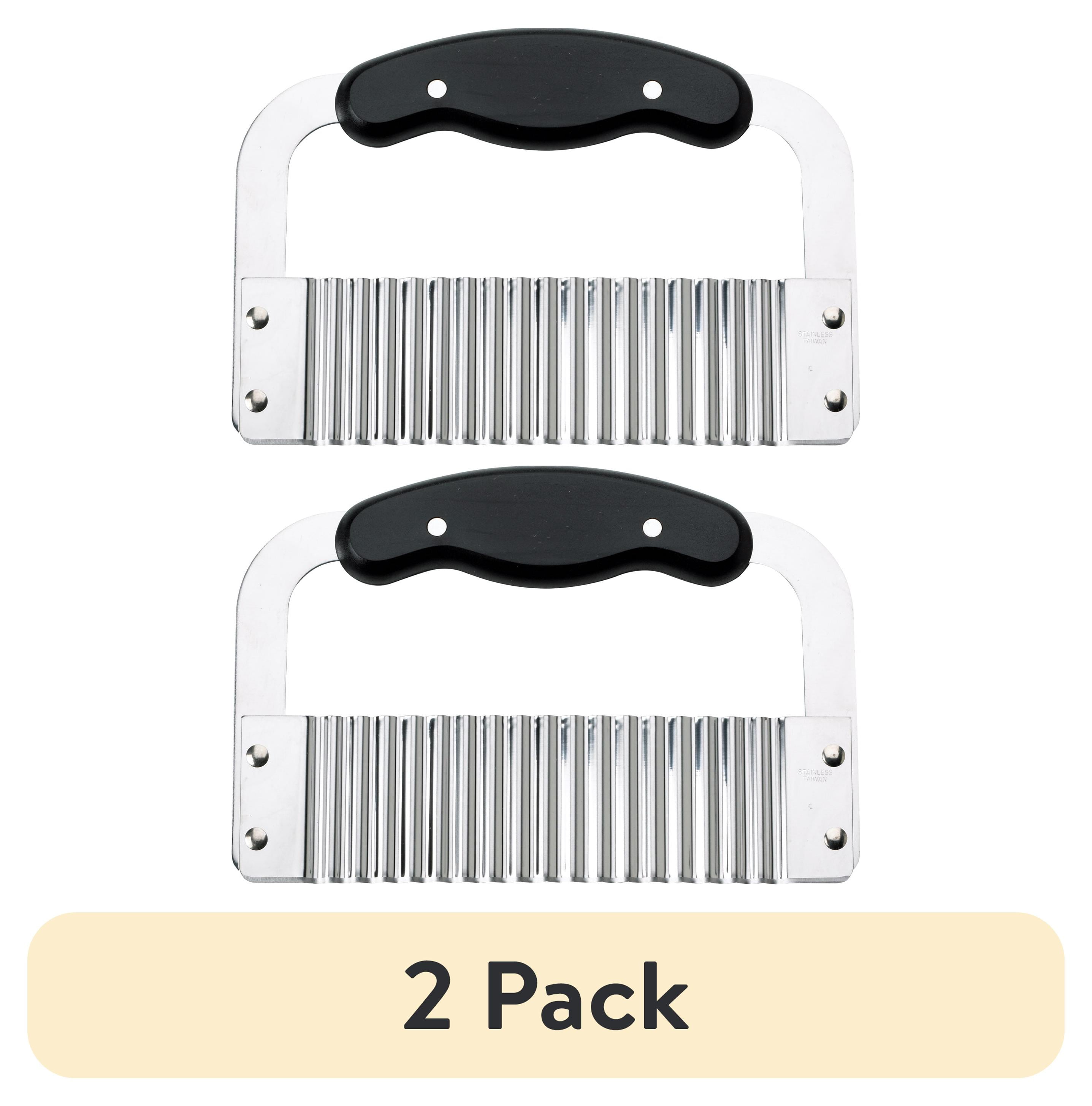 (2 pack) HIC Wavy Crinkle Cutting Tool Serrator Salad Chopping Knife ...