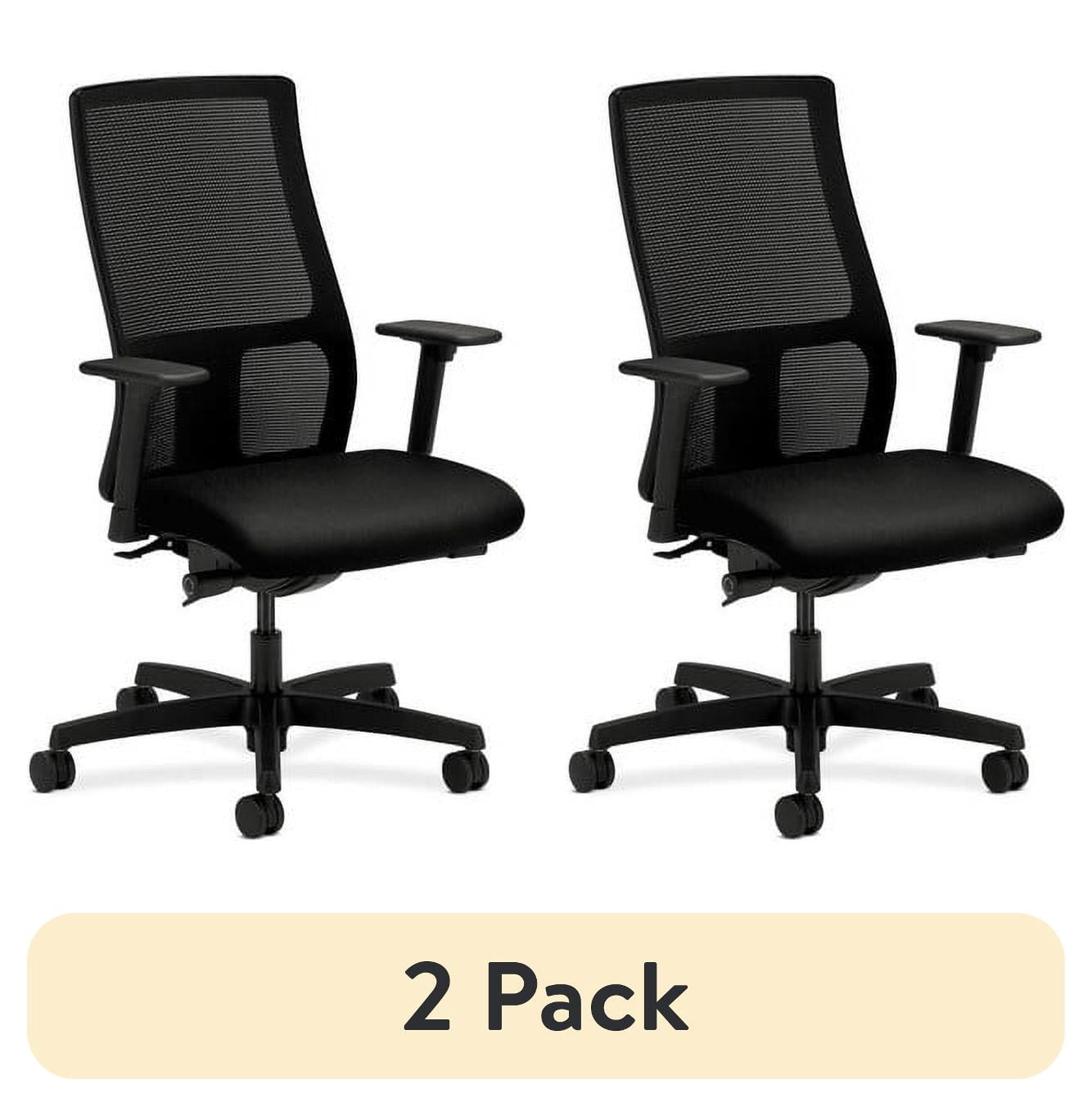 (2 pack) HON Ignition Mid-Back Mesh Chair in Grade III Fabric - Walmart.com