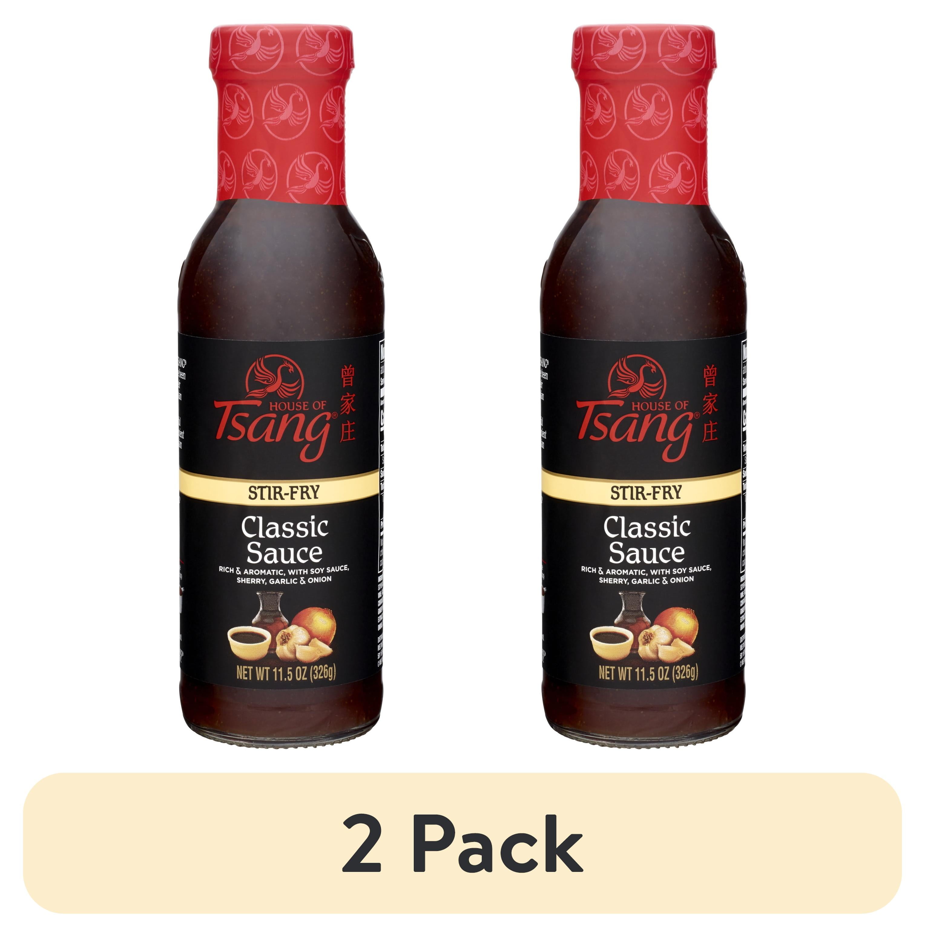 (2 pack) HOUSE OF TSANG Classic Stir-Fry Sauce, Shelf-Stable, 11.5 oz ...