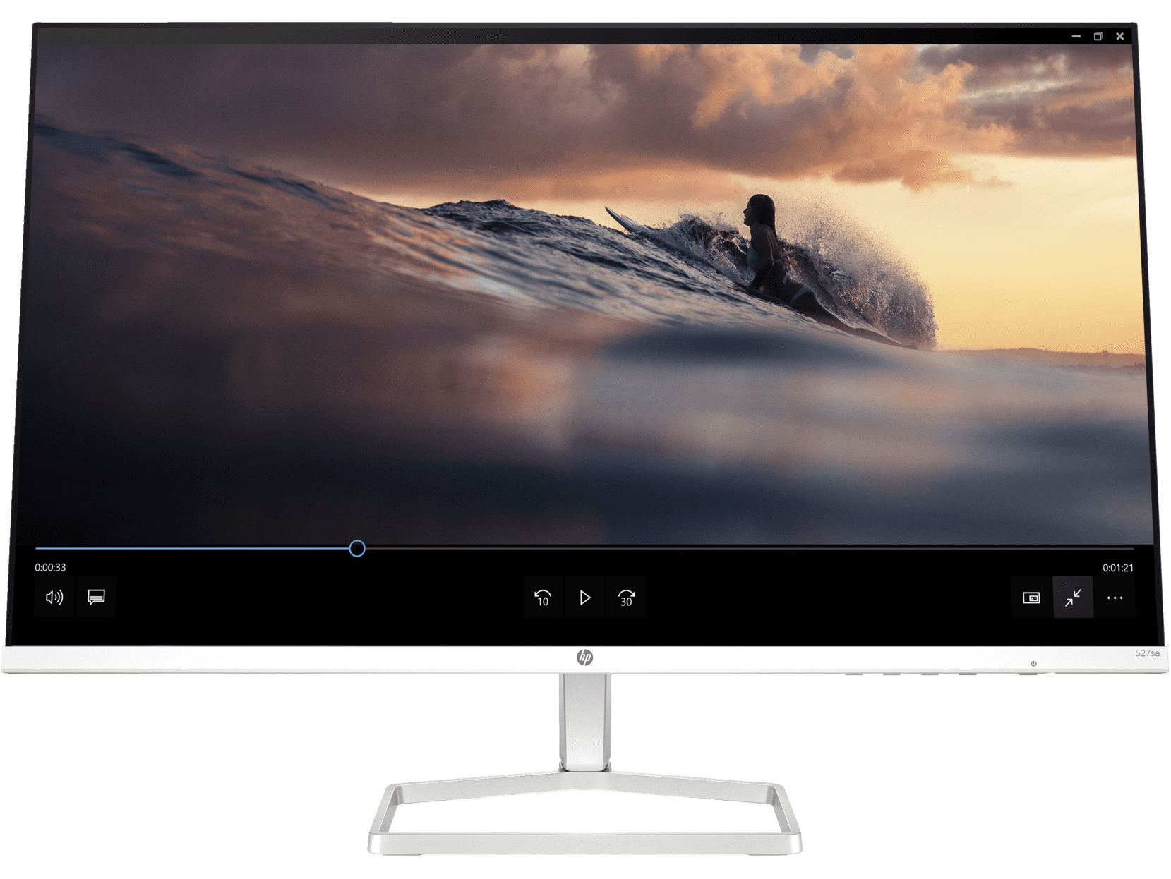 (2 pack) HP Series 5 27 inch FHD Monitor with Speakers - 527sa 27" FHD ...