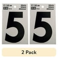 (2 pack) HY-KO 3" Reflective Vinyl Number 5 - Walmart.com