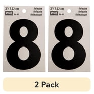 Hy-Ko 2 In. Reflective Numbers MM-22N - Walmart.com