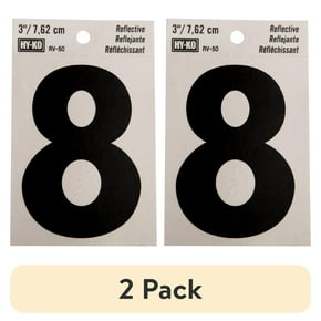 Reflective House Numbers