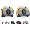 (2 pack) Tire Inflator Portable Air Compressor for Heavy-duty Vehicle ...