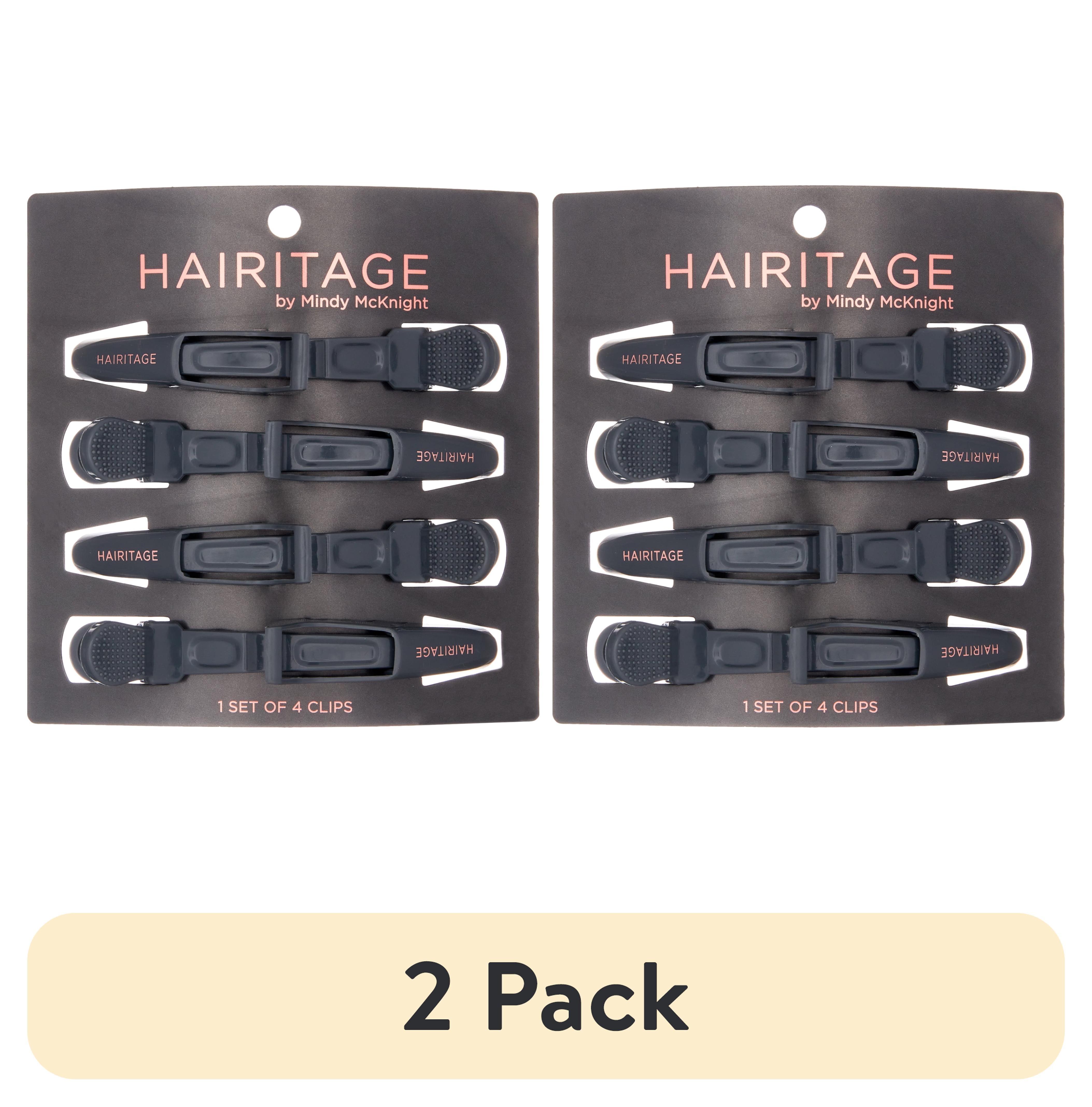 (2 pack) Hairitage Out of My Way Alligator Hair Clips 5.5 inch, 4 PC ...