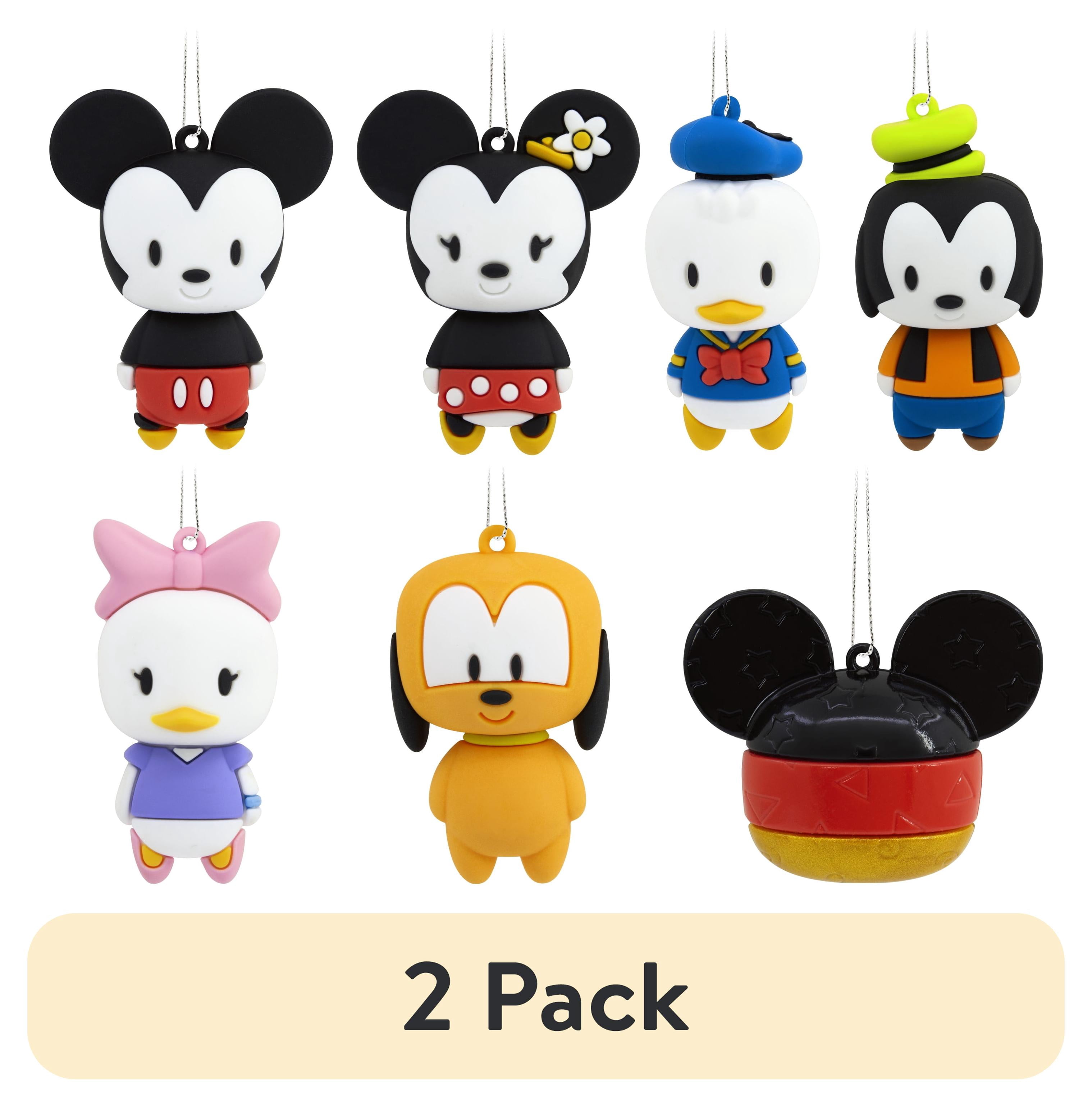 (2 pack) Hallmark Disney Mickey Mouse Mystery Ornament, 0.06lbs ...