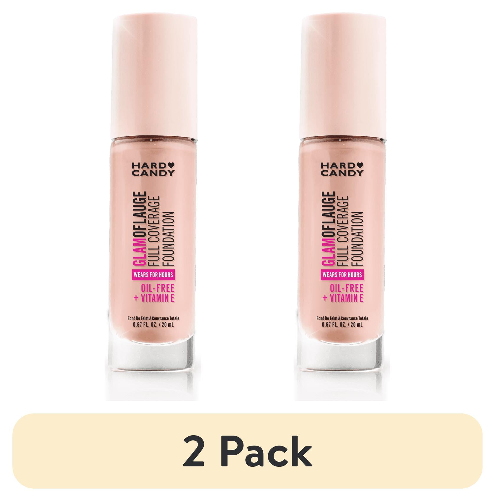 (2 pack) Hard Candy Glamoflauge Full Coverage Foundation,1504 Buff ...