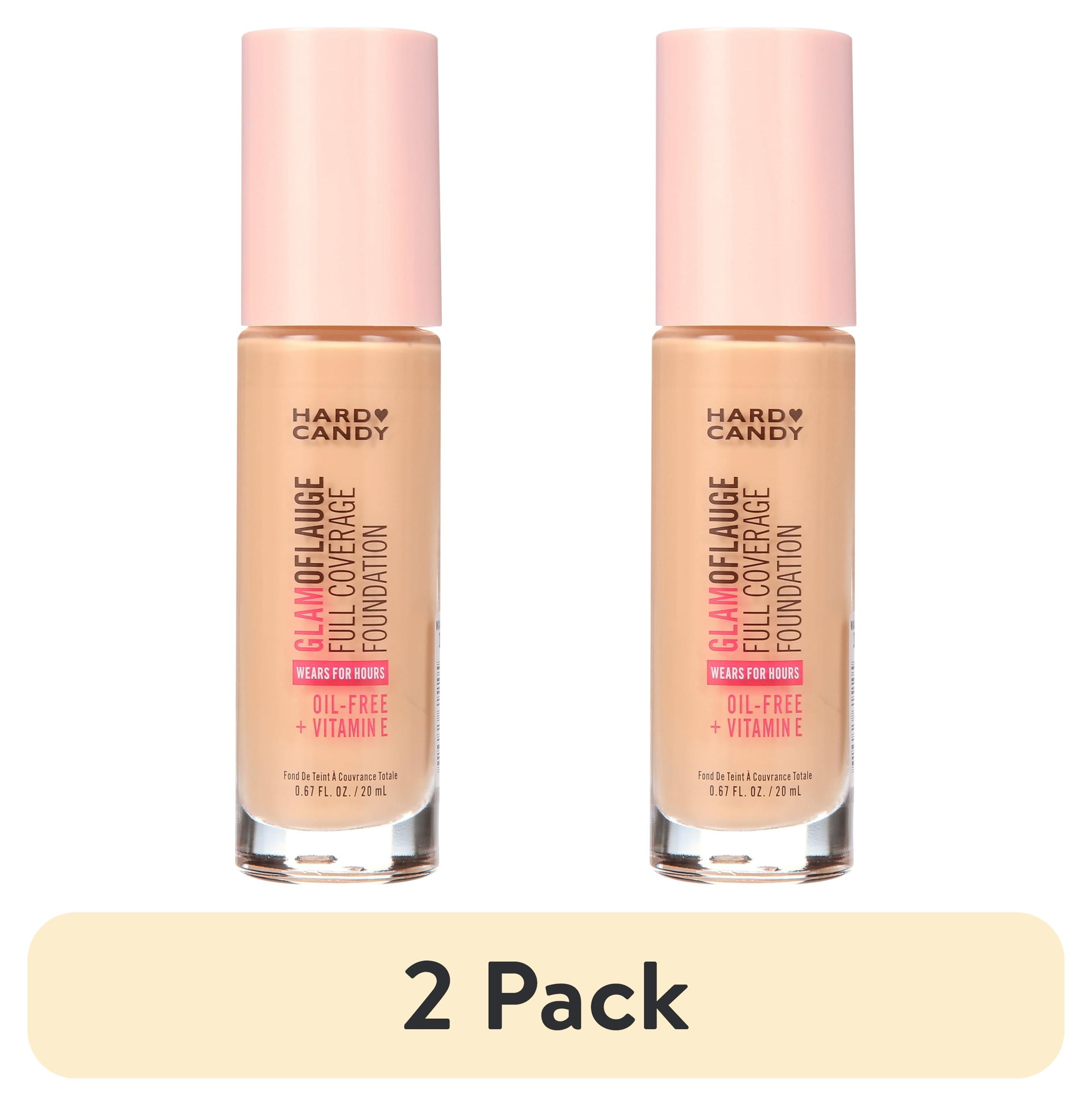(2 pack) Hard Candy Glamoflauge Full Coverage Foundation, 1510 Warm Beige - Walmart.com