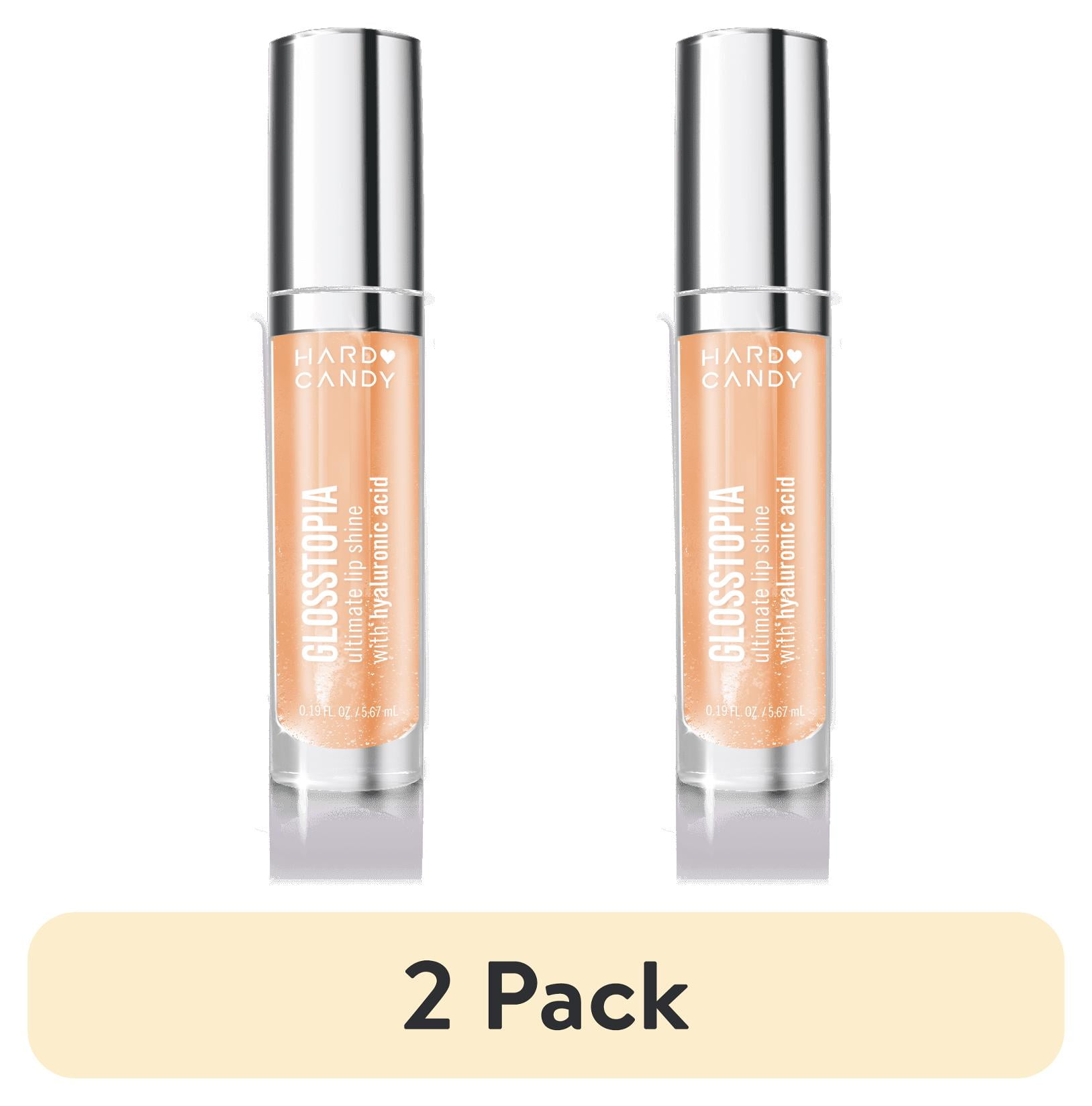 (2 pack) Hard Candy Glosstopia Lip Gloss, High-Shine, Hydrating ...